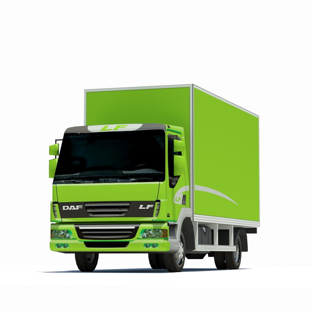 daf lf 3d model