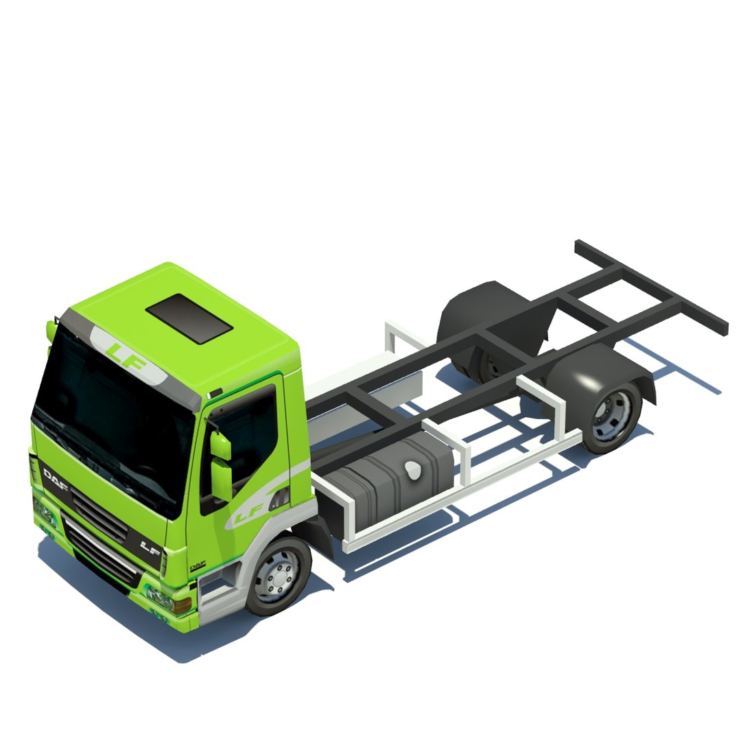 daf lf 3d model