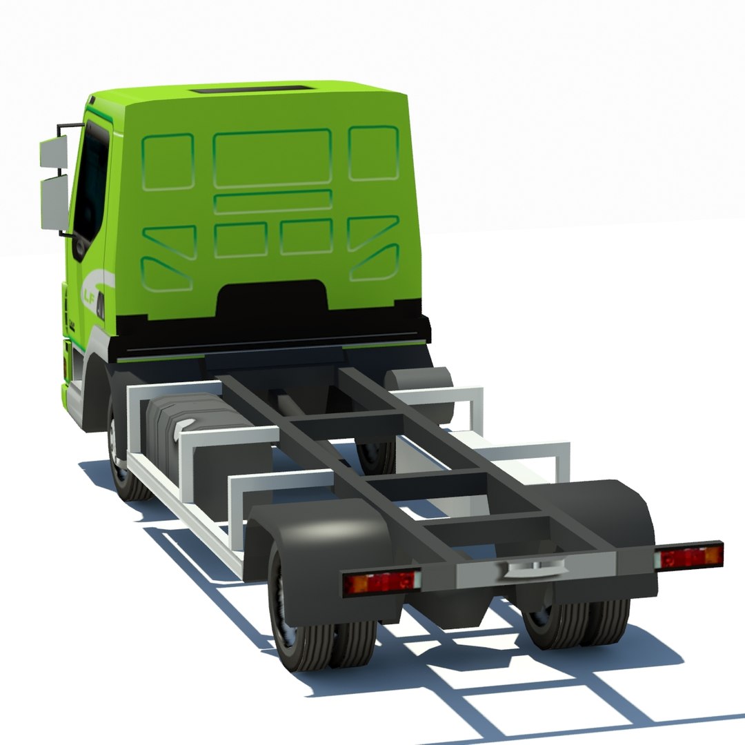 daf lf 3d model