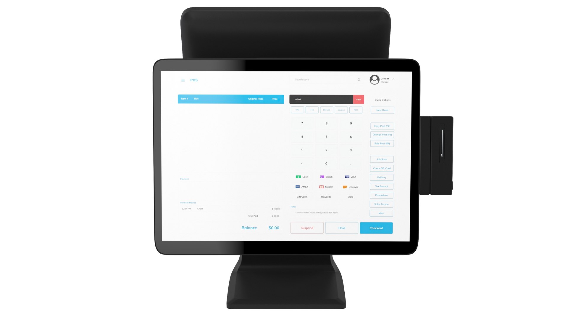 3D POS Terminal Model - TurboSquid 2177872