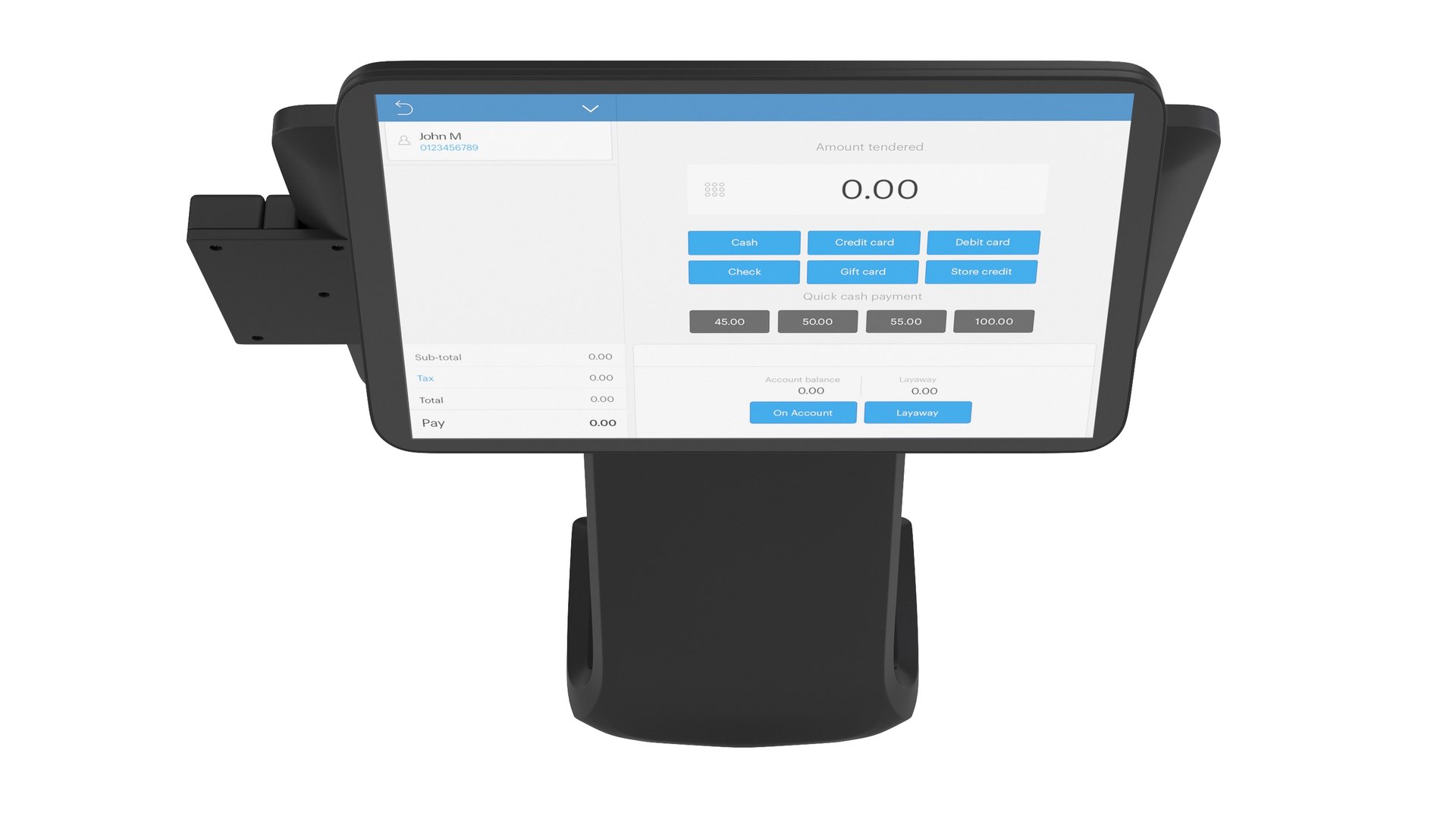 3D POS Terminal Model - TurboSquid 2177872