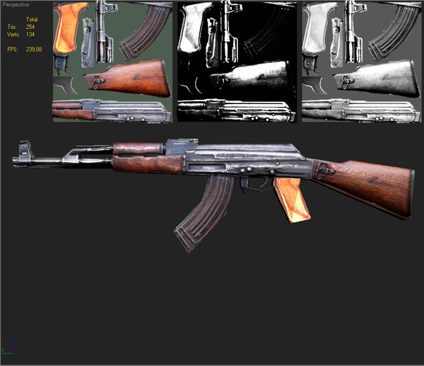Free AK-47 3D Models for Download | TurboSquid