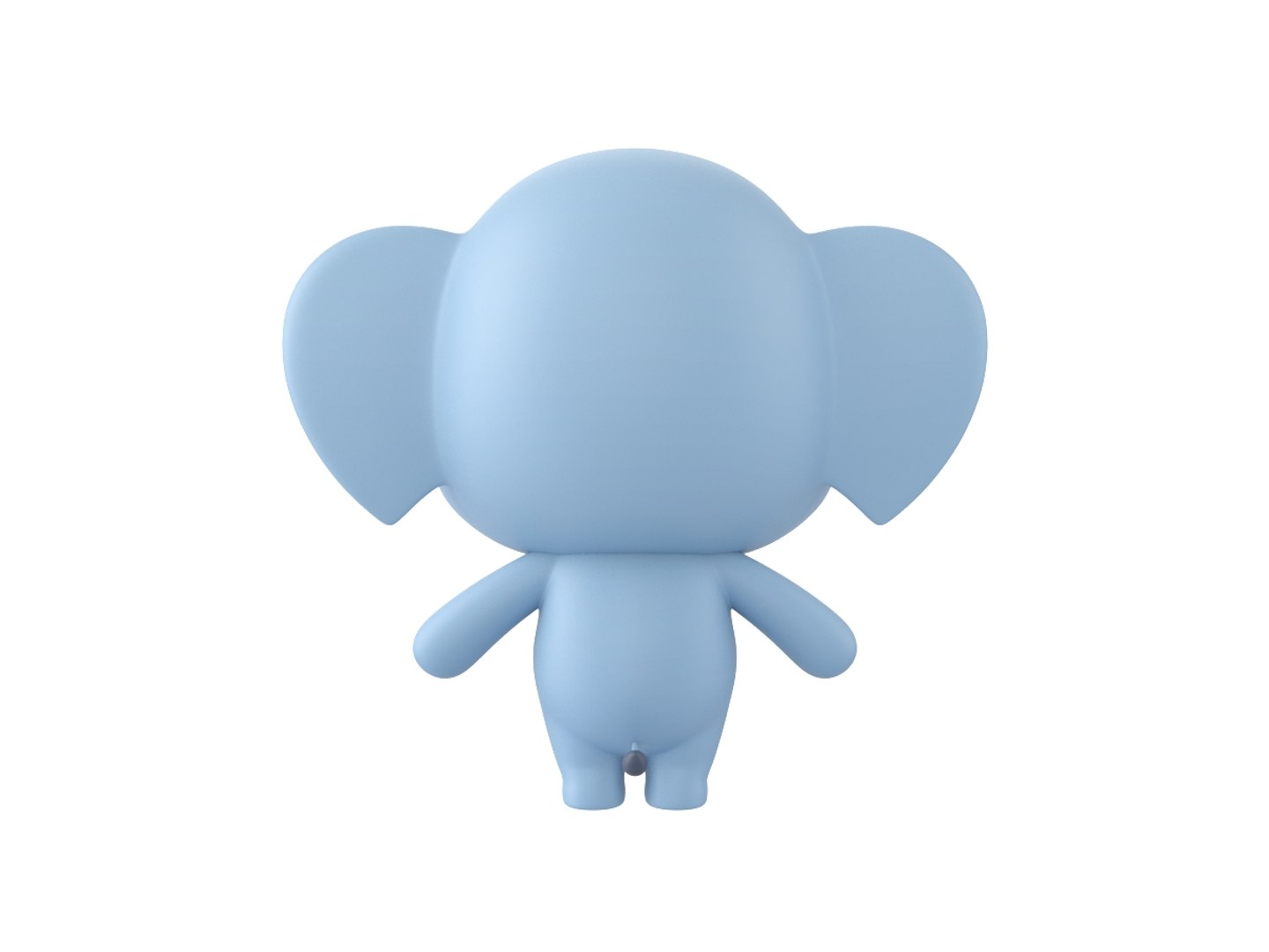 Elephant Character 3D Model - TurboSquid 1650155