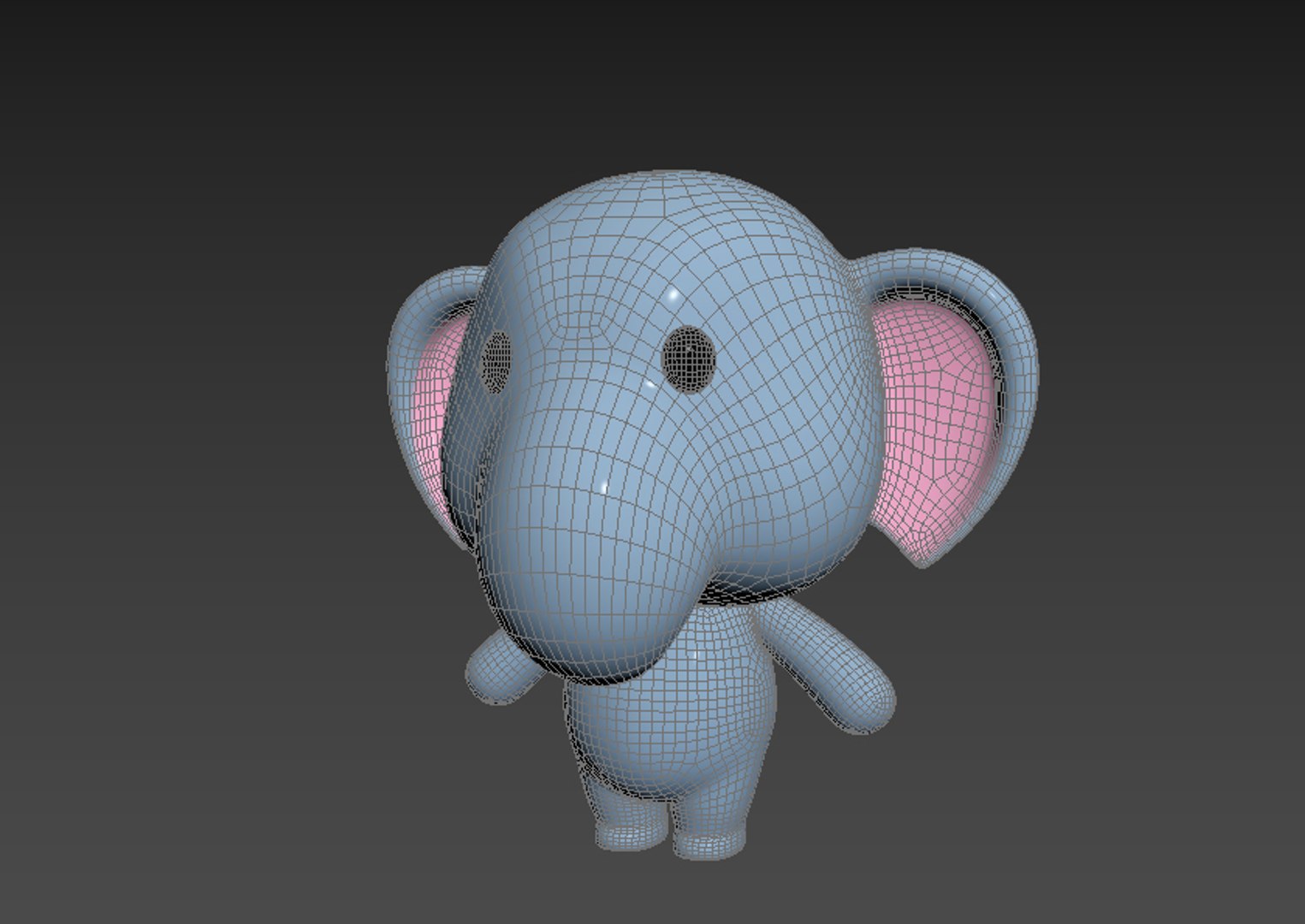 Elephant Character 3D Model - TurboSquid 1650155