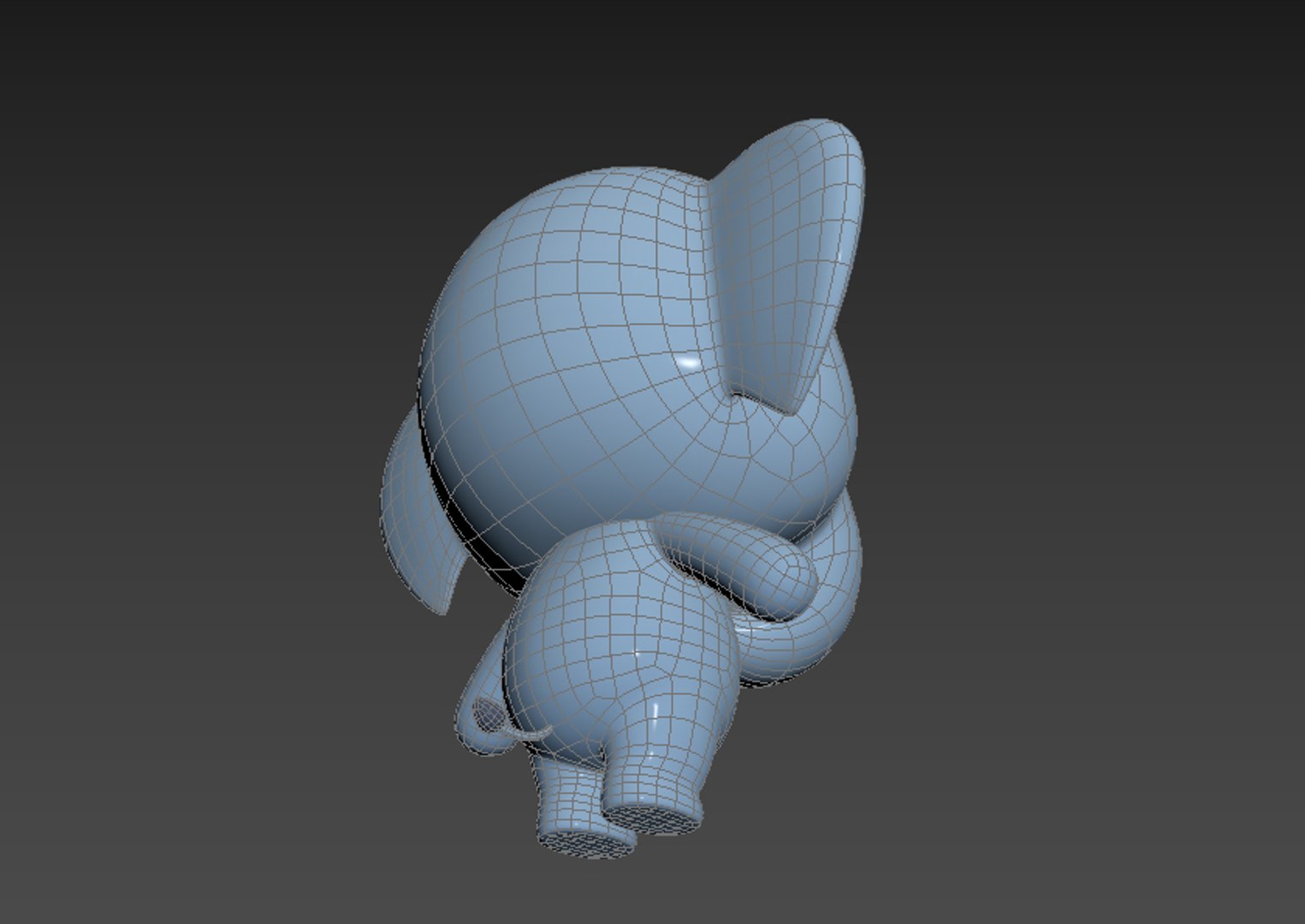 Elephant Character 3D Model - TurboSquid 1650155
