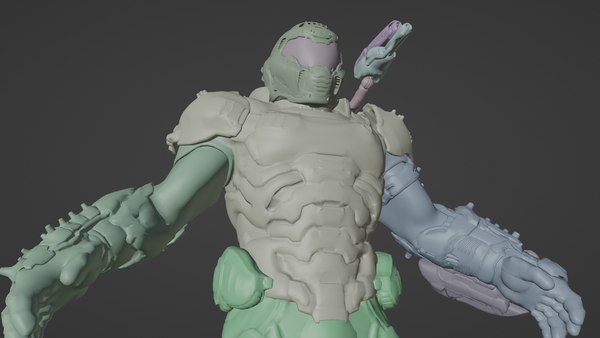 3D DOOM Eternal - DOOM GUY by Bossposes - TurboSquid 1847344