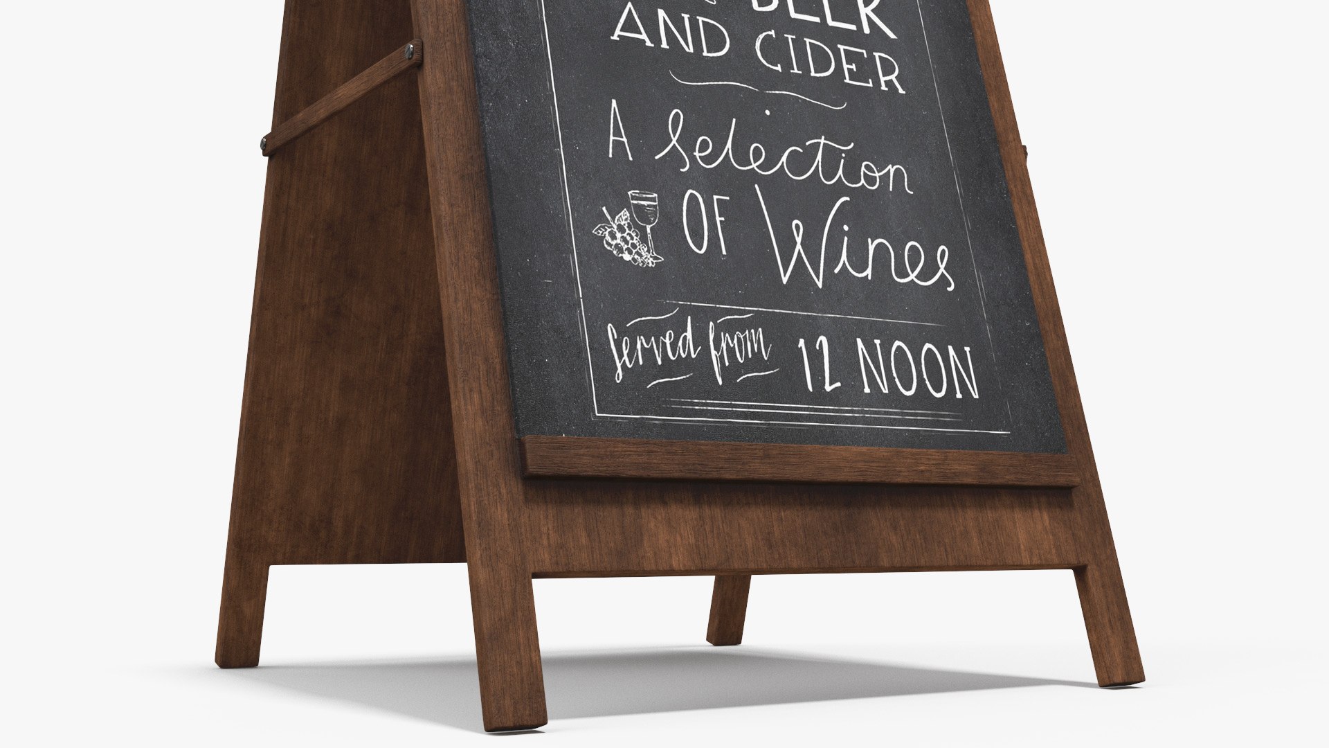 3D Menu Board Pbr Model - TurboSquid 1685211