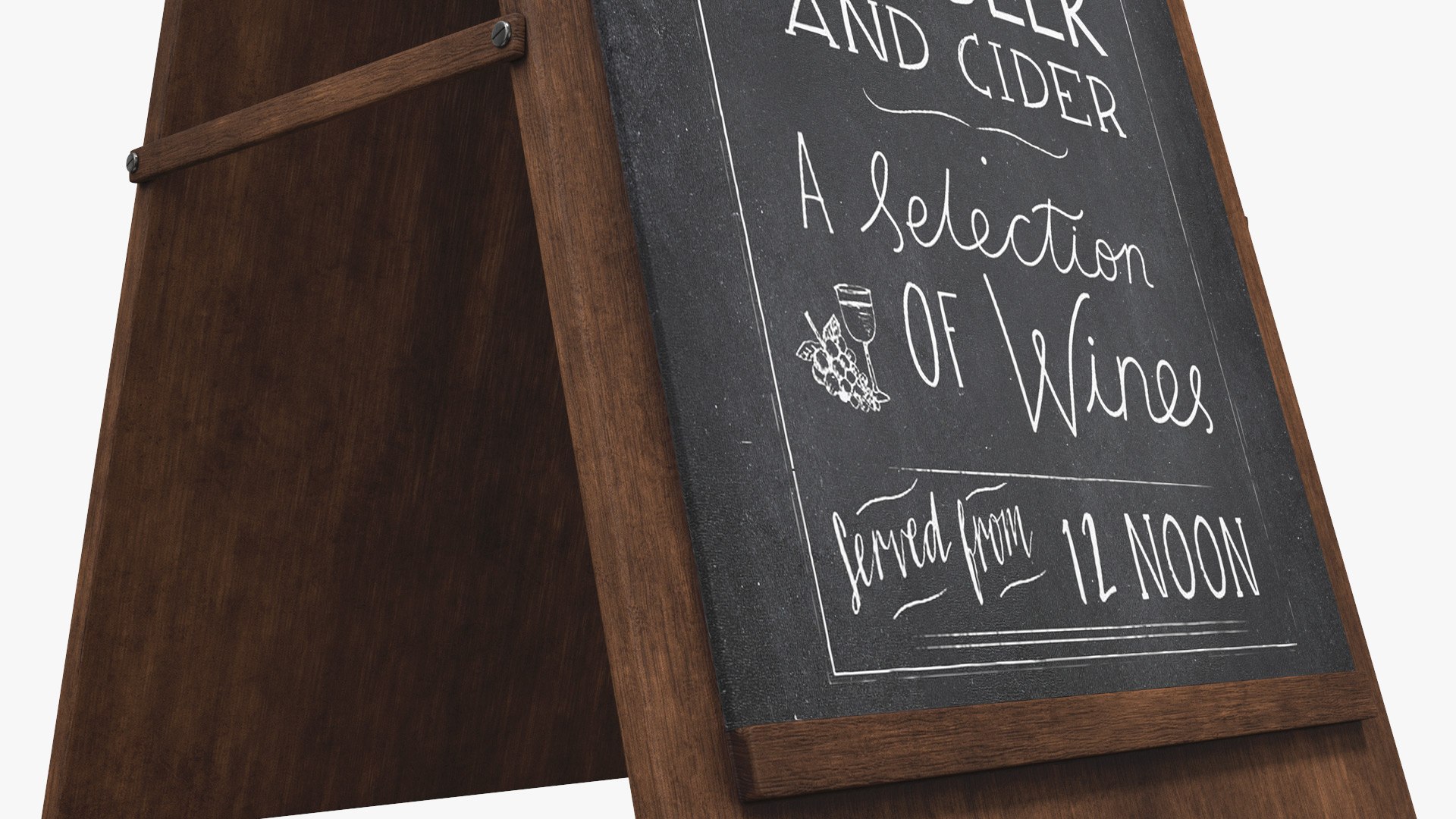 3D Menu Board Pbr Model - TurboSquid 1685211