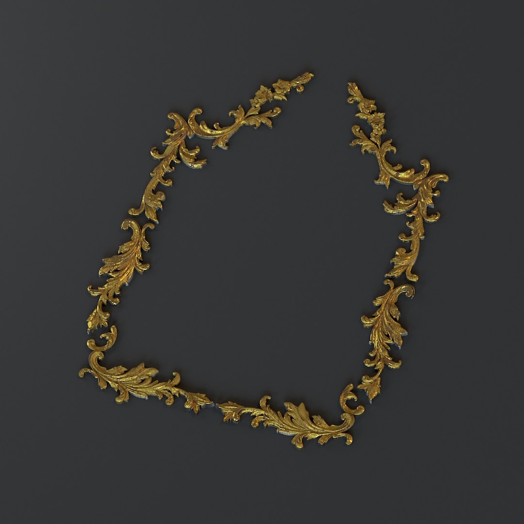 3D Frame Cartouches - TurboSquid 1237170