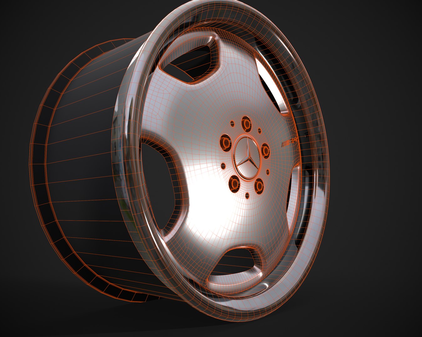 3D Rim Amg - TurboSquid 1539392