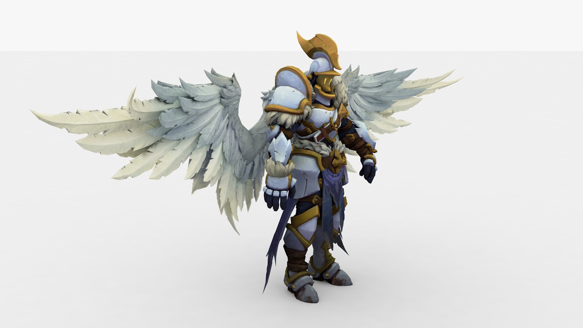 3D Angel Rigged And Animated - TurboSquid 2329459