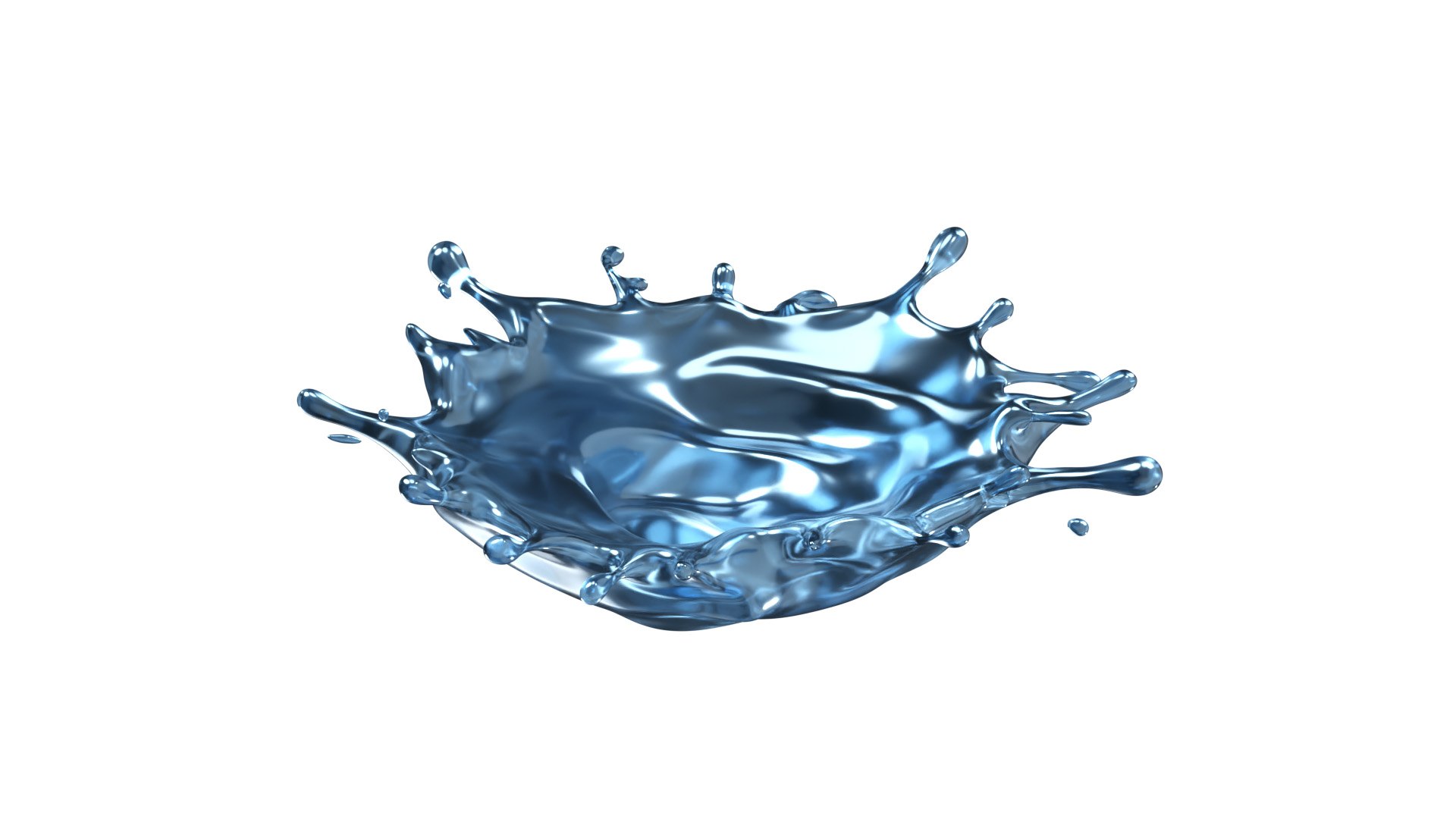 Splash Water 01 3D Model - TurboSquid 2166795