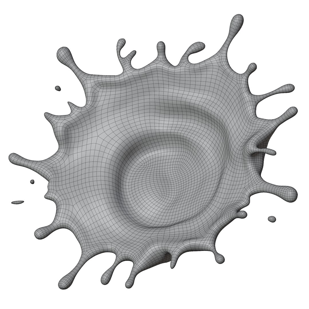 Splash Water 01 3D Model - TurboSquid 2166795