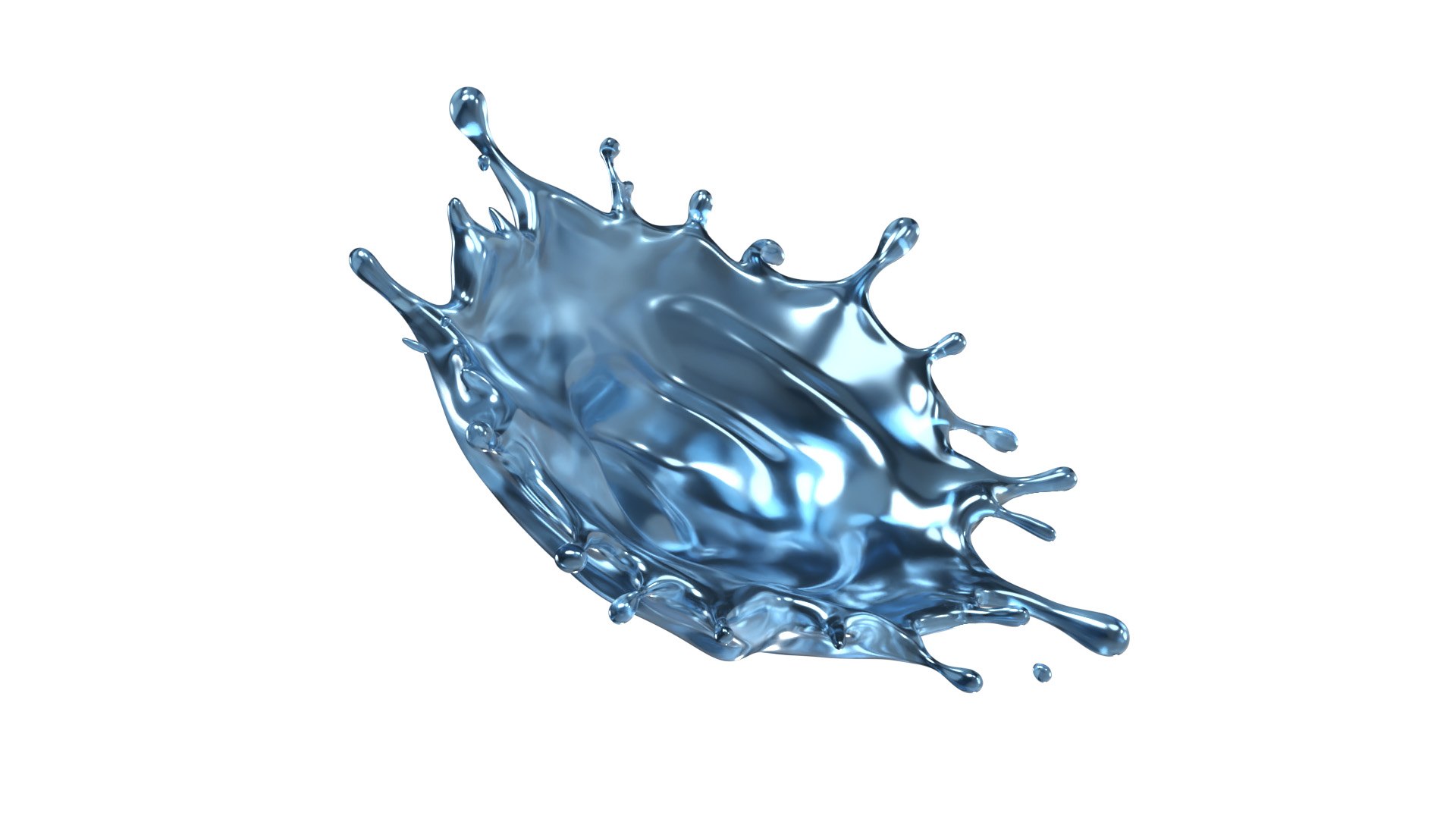 Splash Water 01 3D Model - TurboSquid 2166795