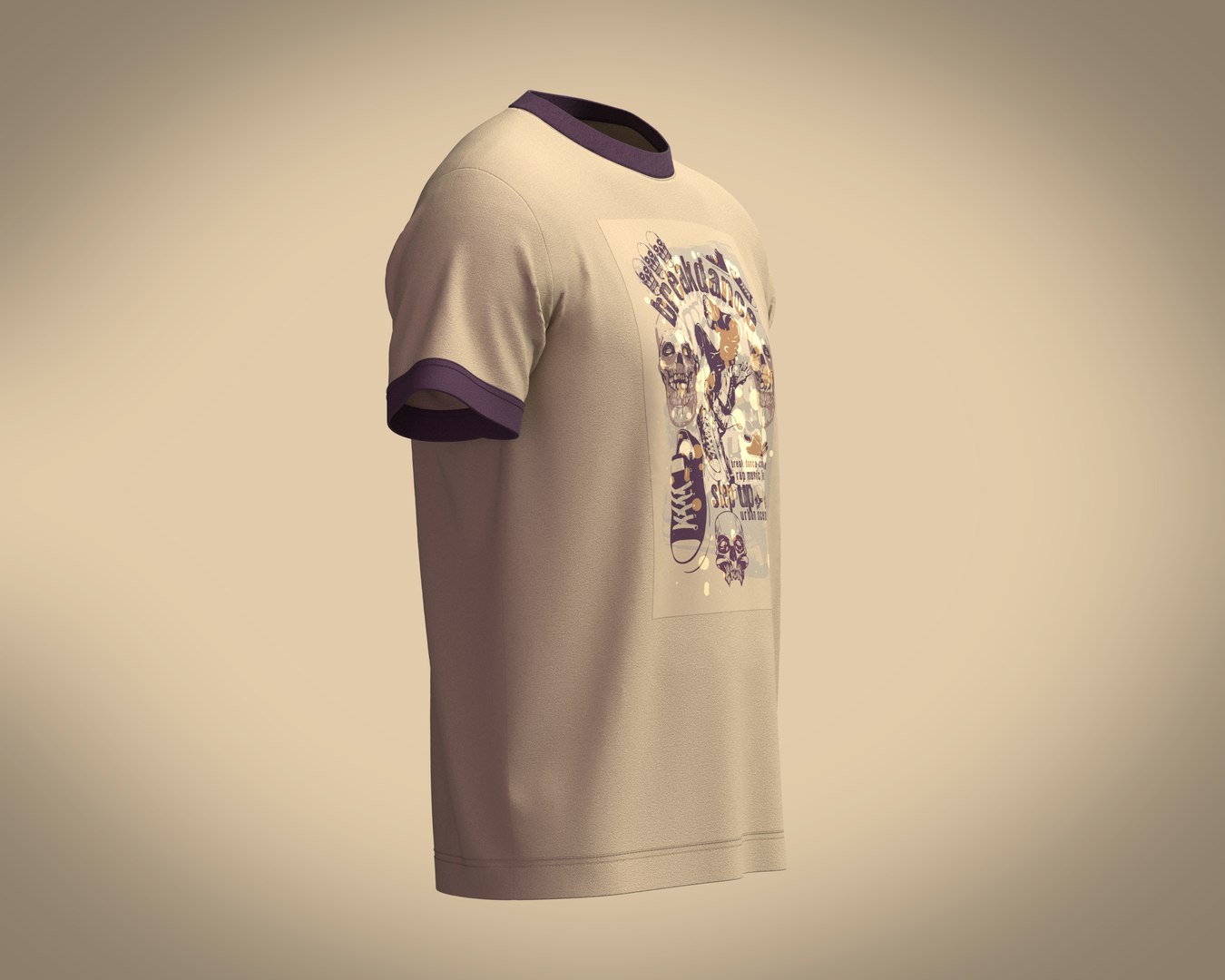 3D model T-Shirt BREAK DANCE - TurboSquid 1932795