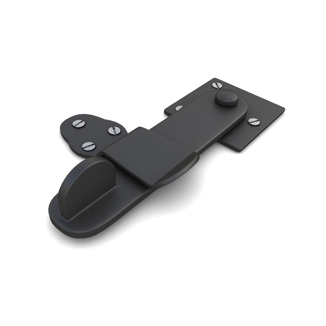 door latch 3d model
