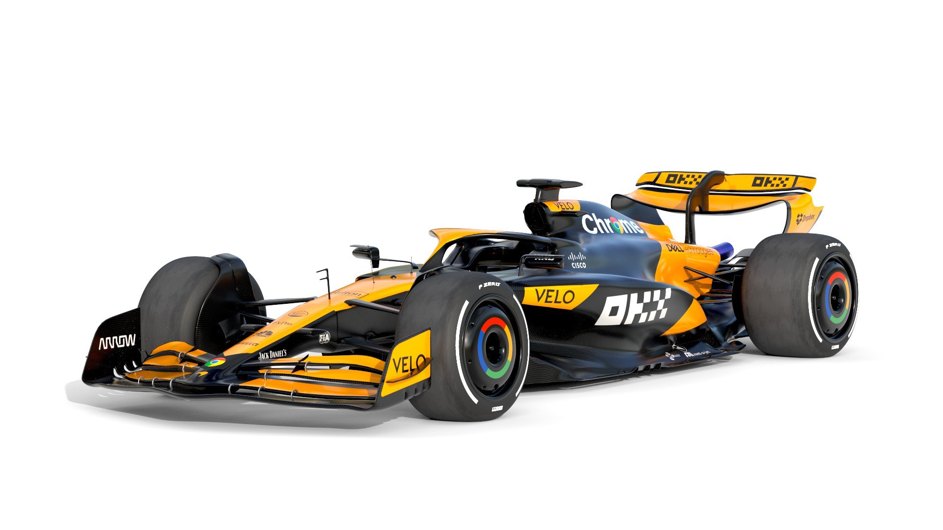 3D F1 McLaren MCL38 2024 Model - TurboSquid 2190479