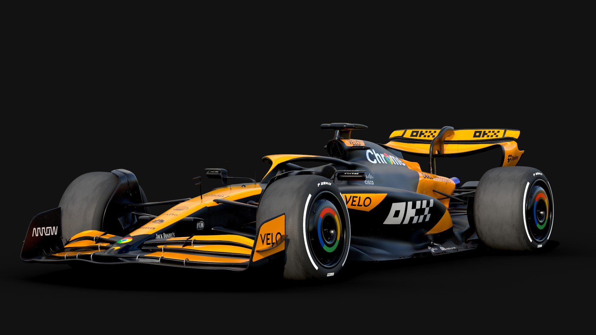 3D F1 McLaren MCL38 2024 Model - TurboSquid 2190479