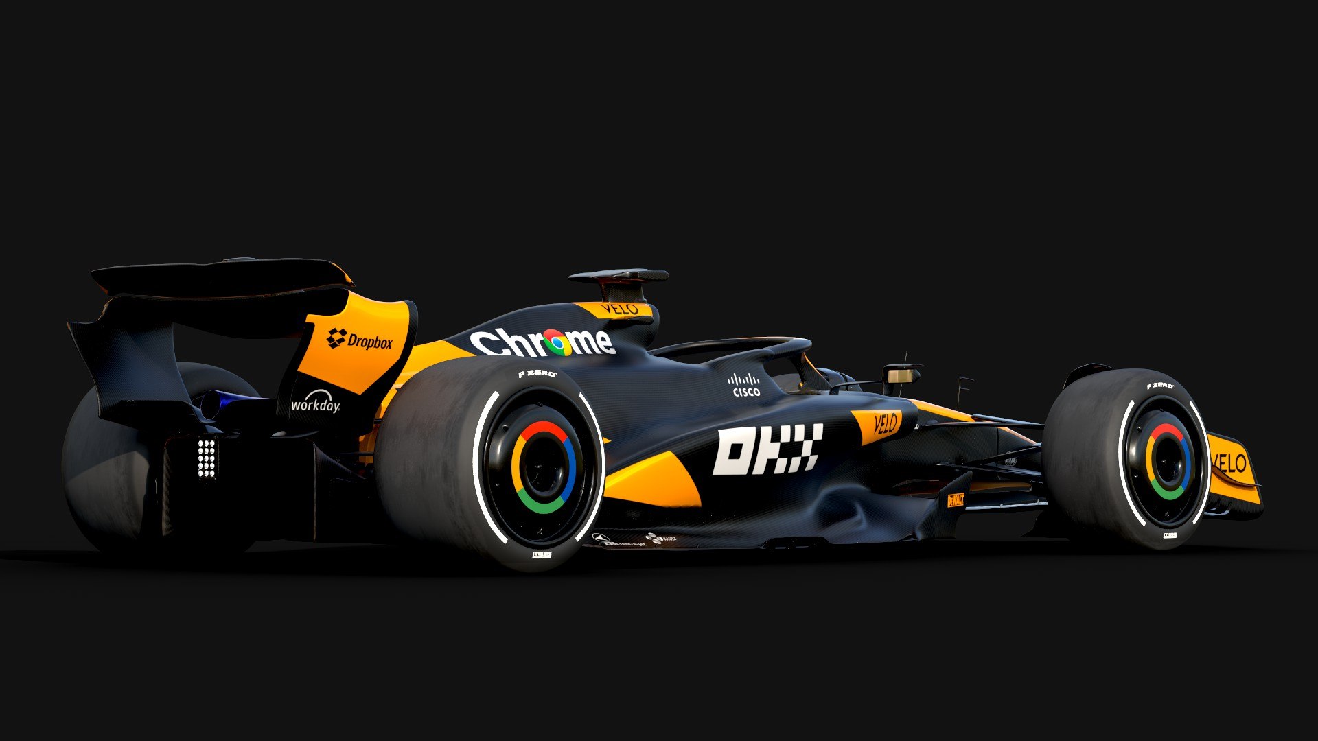 3D F1 McLaren MCL38 2024 Model - TurboSquid 2190479