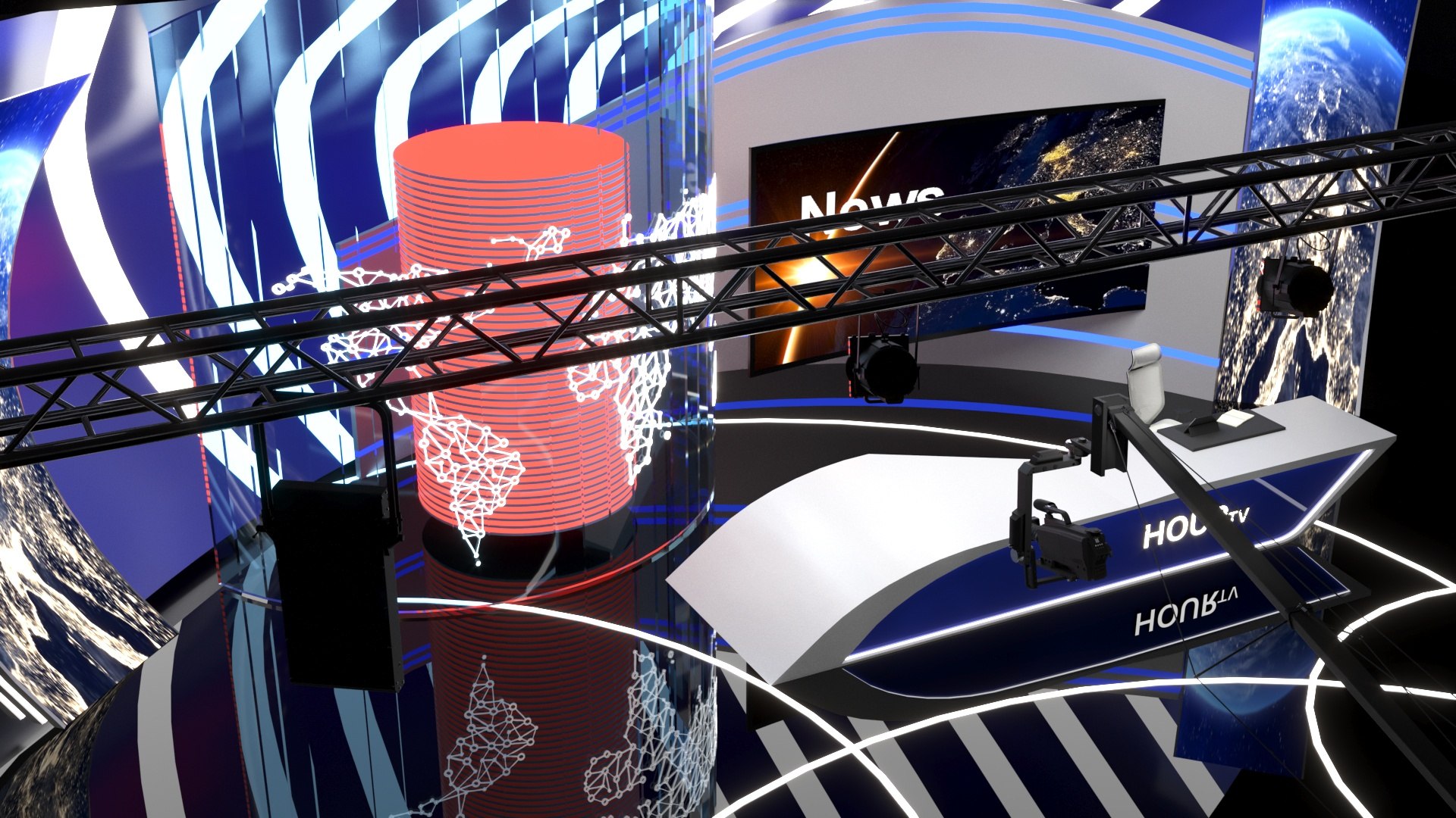 3D Model VR Studio SD 13 - TurboSquid 2090400