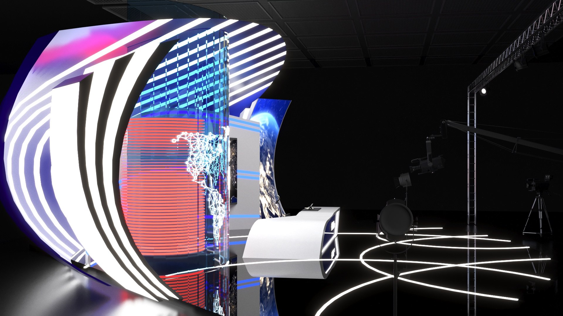 3D Model VR Studio SD 13 - TurboSquid 2090400