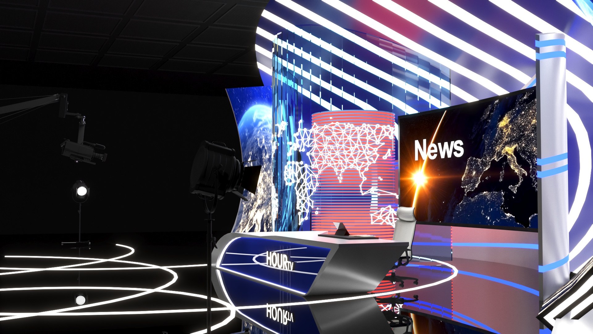 3D Model VR Studio SD 13 - TurboSquid 2090400