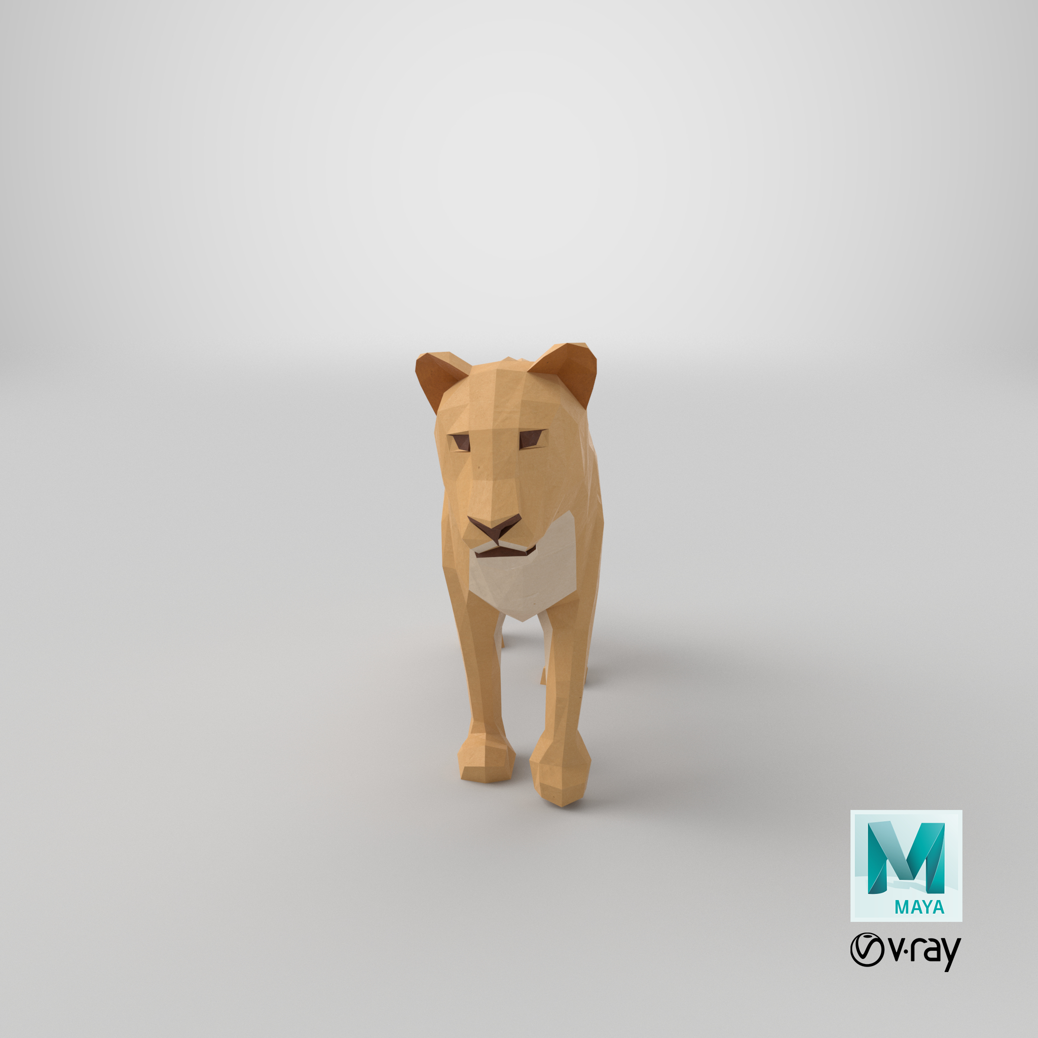 Lioness----walking 3D model - TurboSquid 1218929