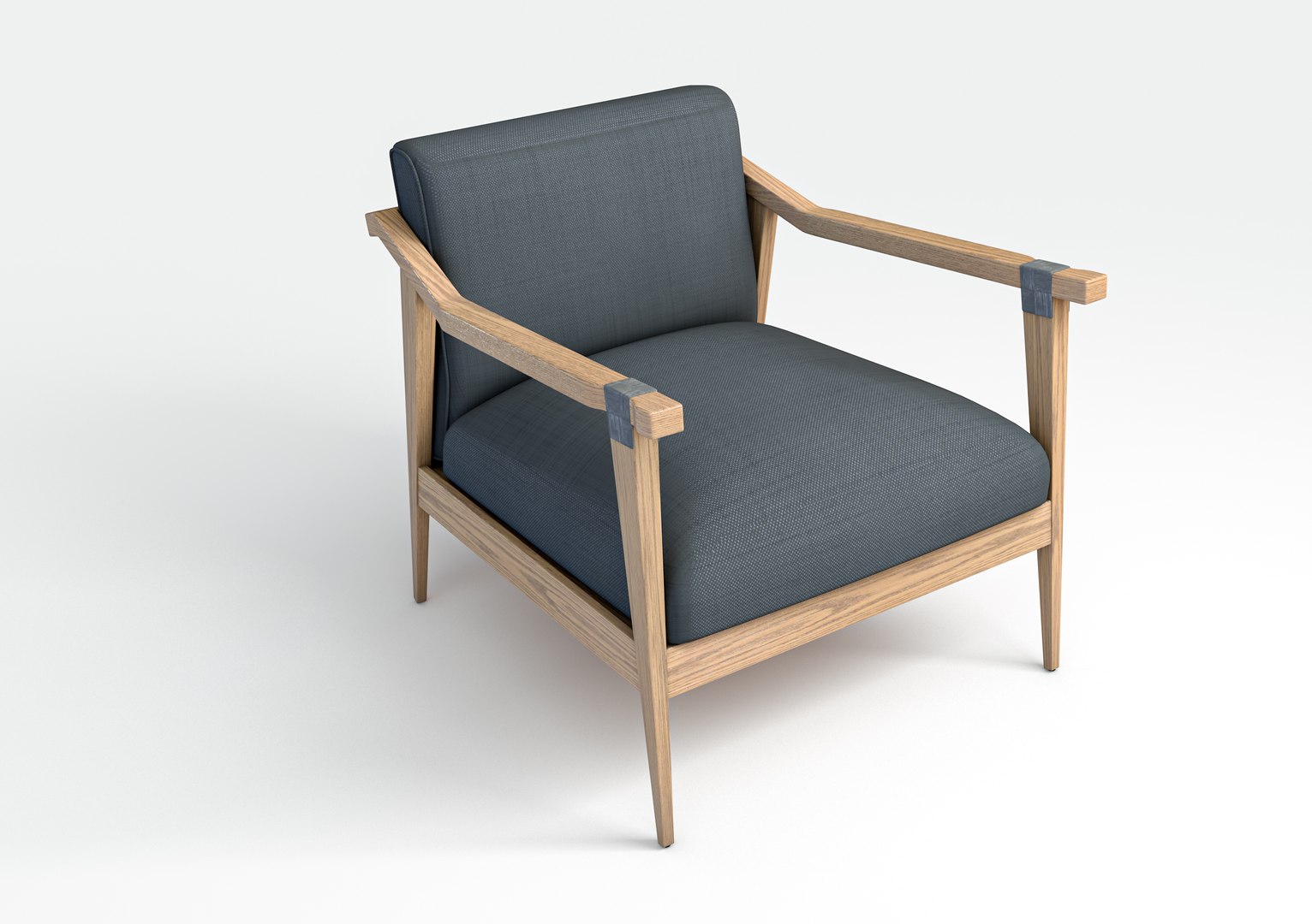 3D Chair Armchair Wood Model - TurboSquid 1676287