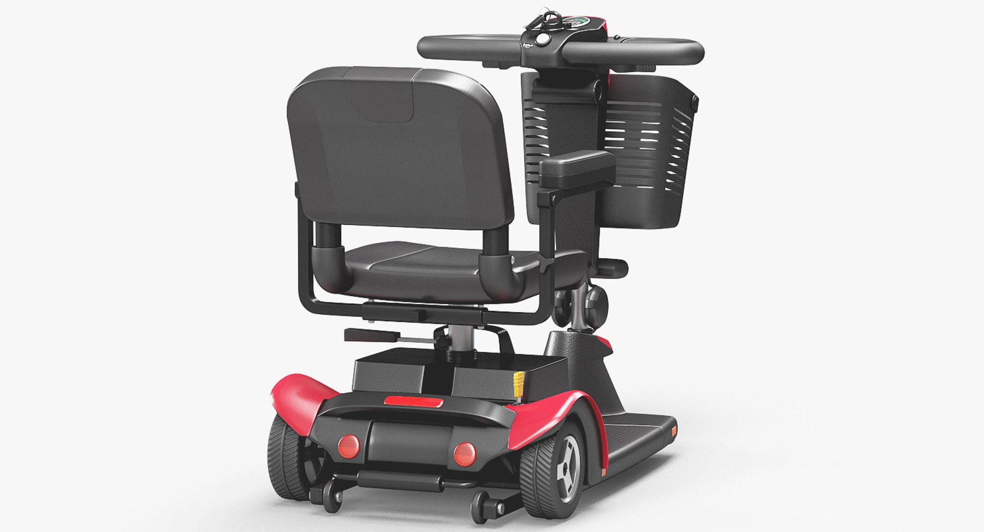 3D 3-wheel Mobility Scooter Go-go Model - TurboSquid 1318731