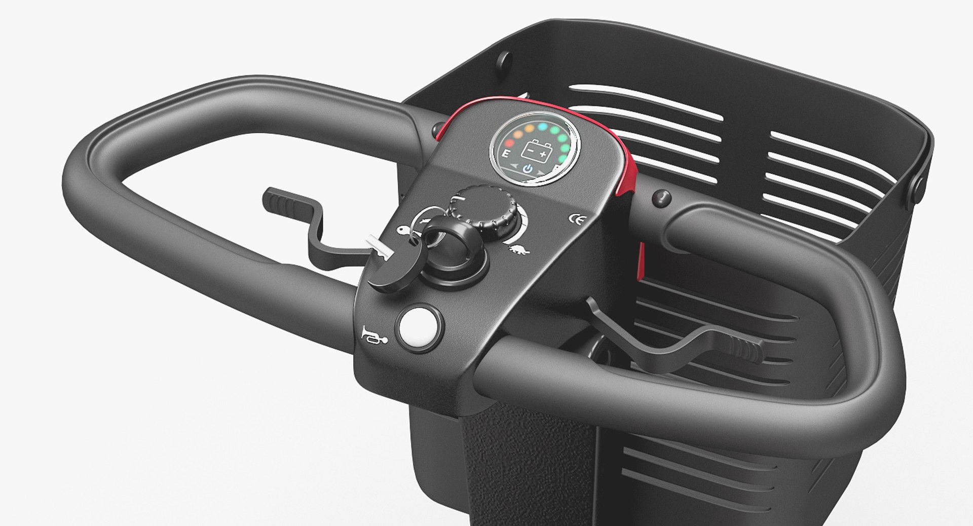 3D 3-wheel Mobility Scooter Go-go Model - TurboSquid 1318731