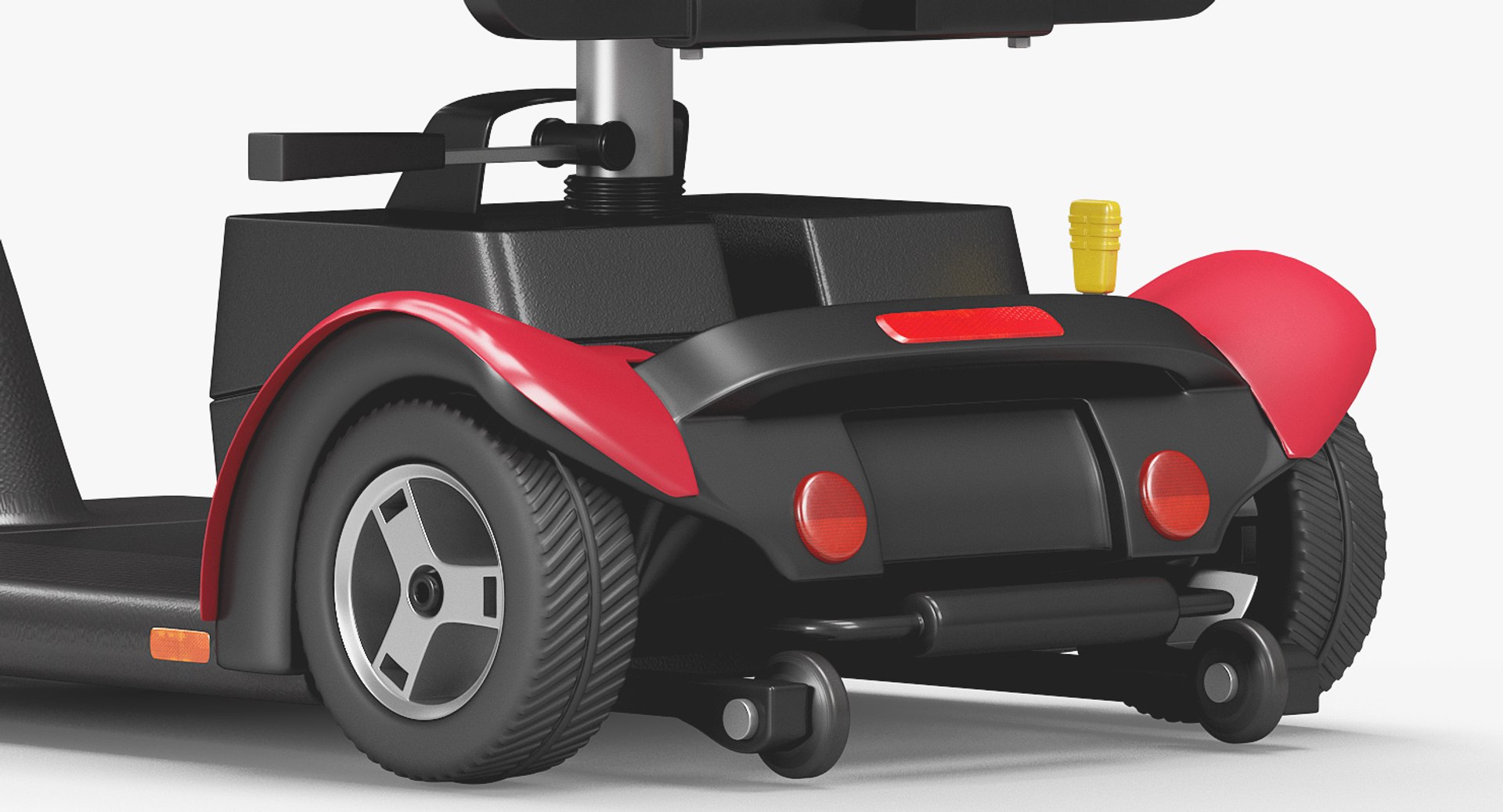 3D 3-wheel Mobility Scooter Go-go Model - TurboSquid 1318731