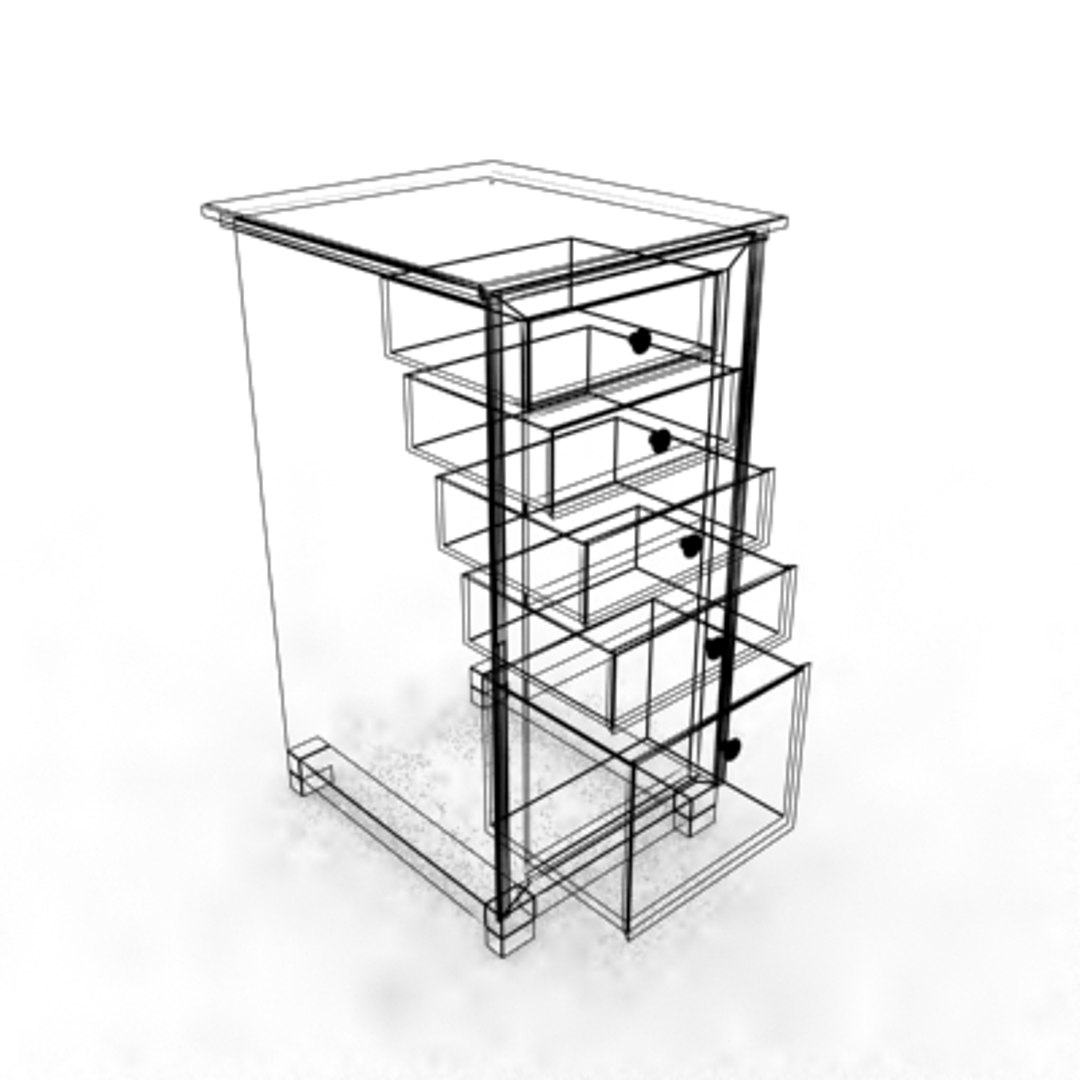 Cabinet Wood 3d 3ds