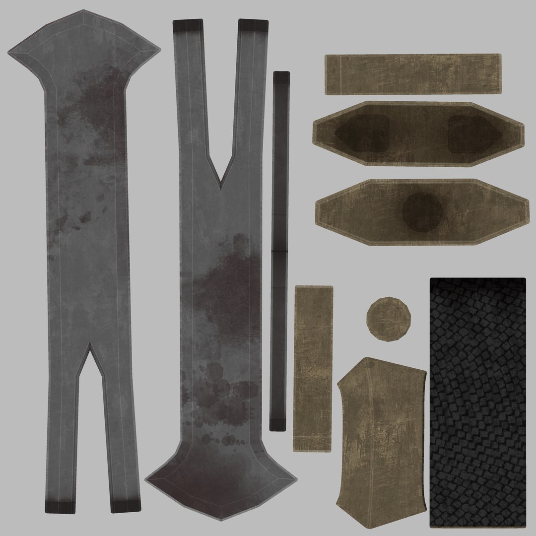 3D Greatsword Collection - TurboSquid 2388078