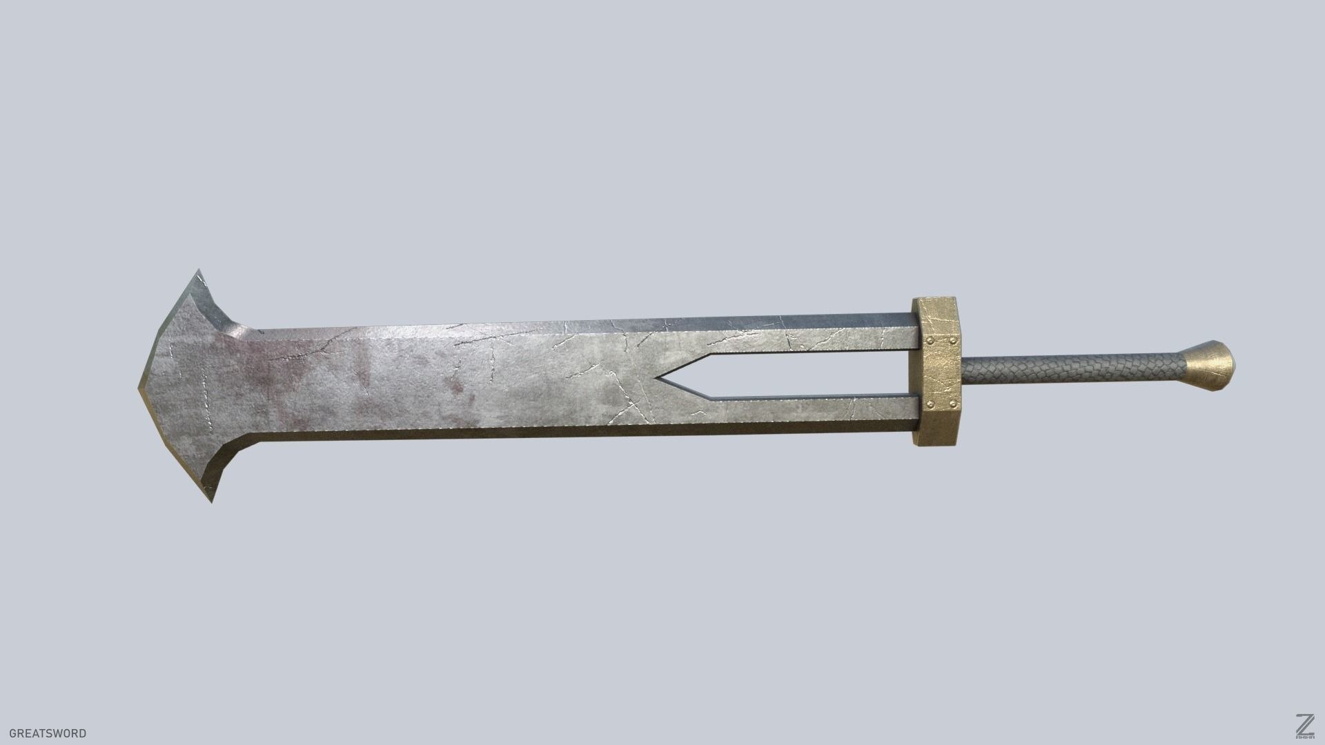 3D Greatsword Collection - TurboSquid 2388078