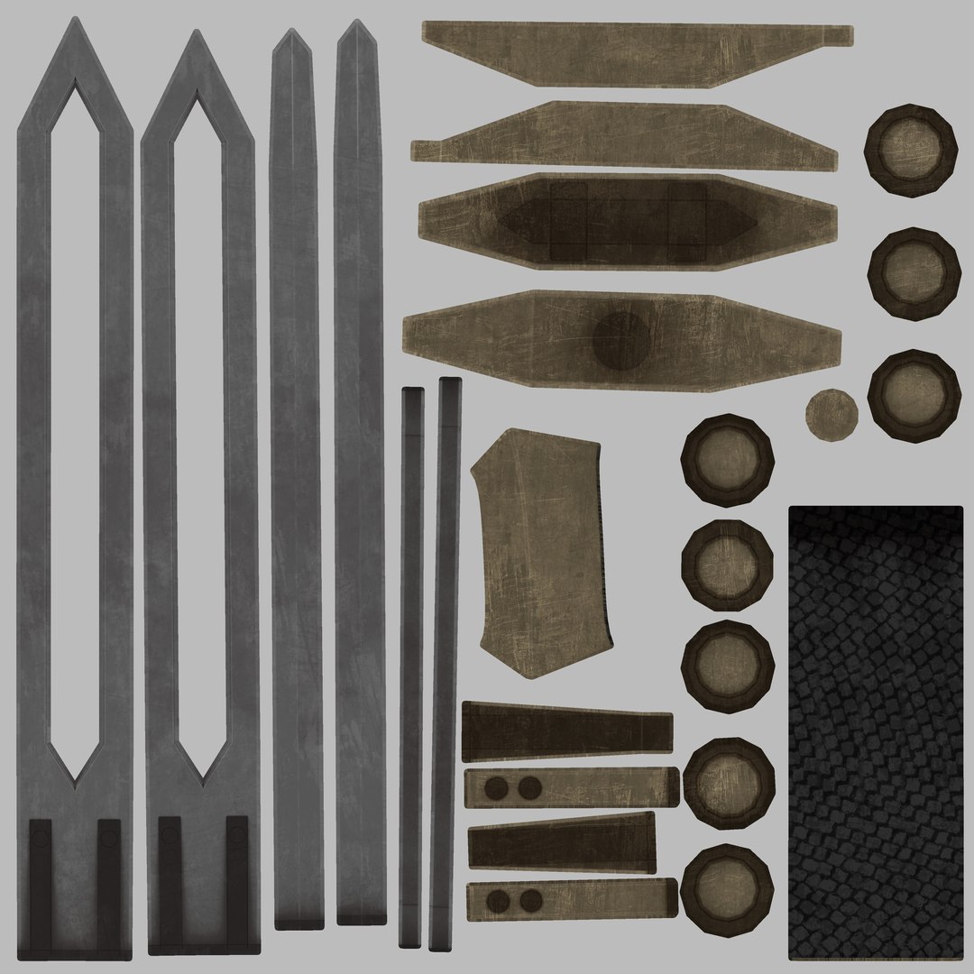 3D Greatsword Collection - TurboSquid 2388078