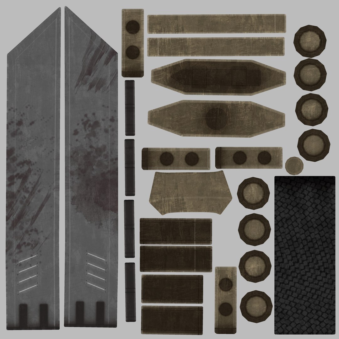 3D Greatsword Collection - TurboSquid 2388078