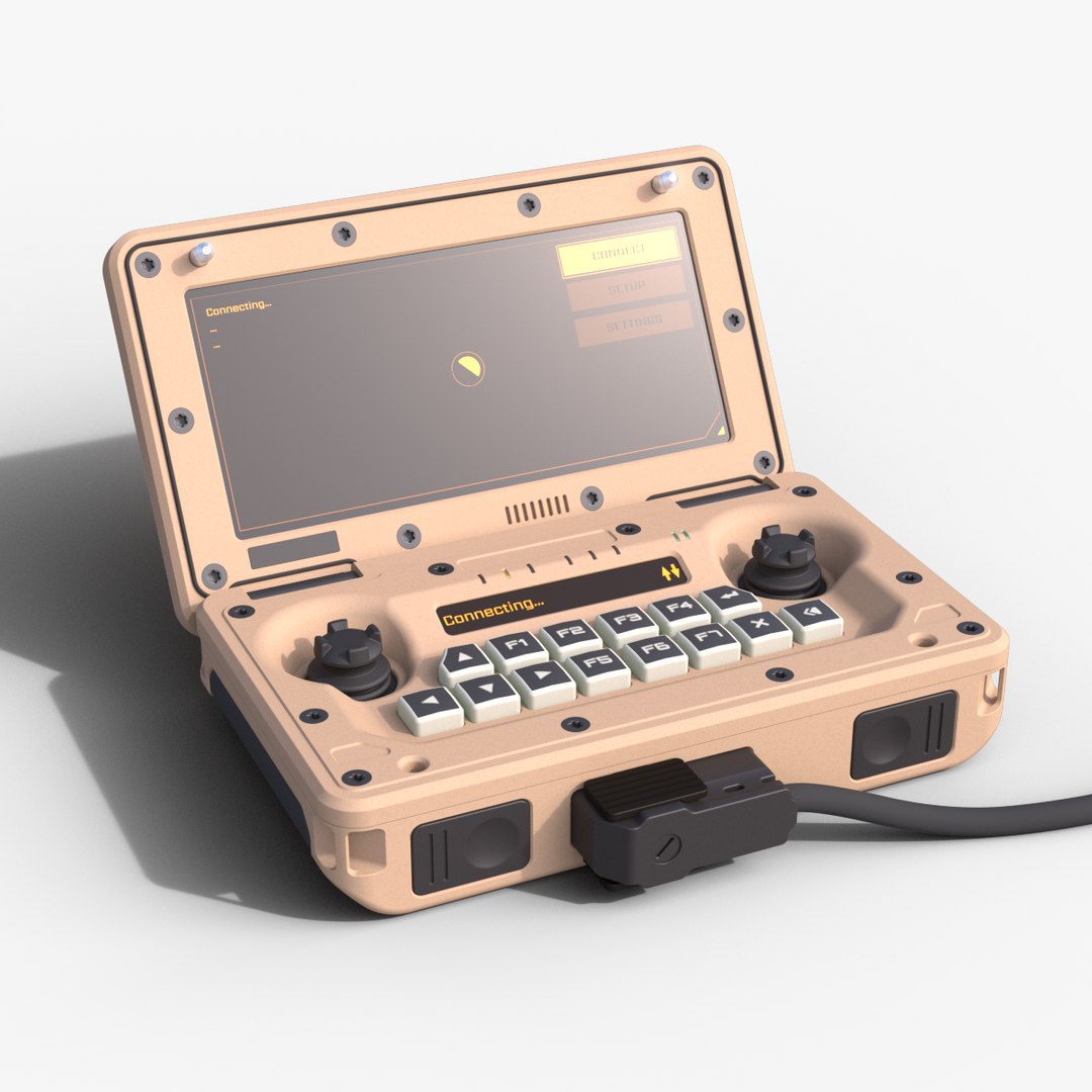 Rugged controller 3D model - TurboSquid 1841578