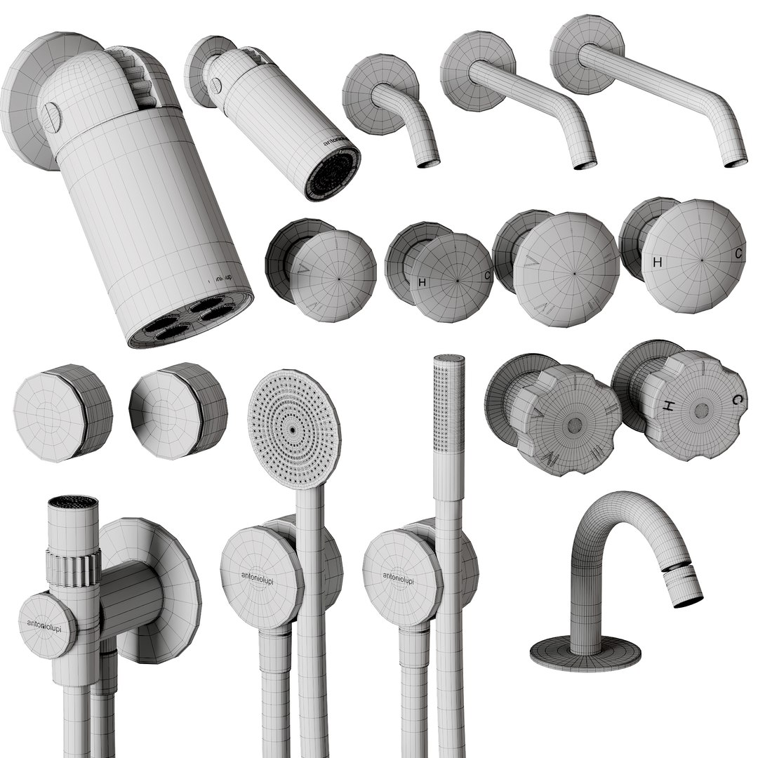 Antonio Lupi Mayday Azimut Set 3D Model - TurboSquid 2079154