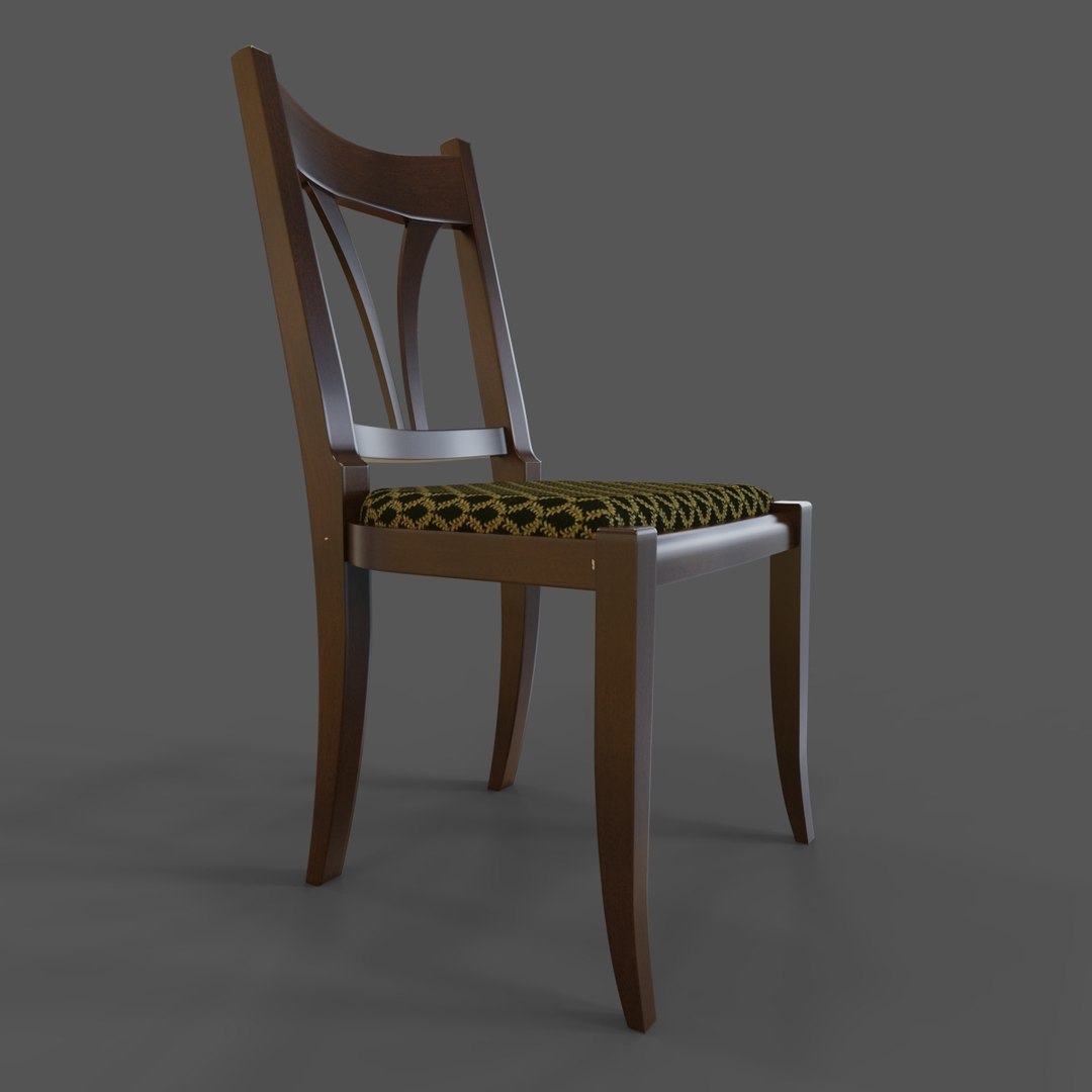 Chair Classic Style 3D Model - TurboSquid 1786834