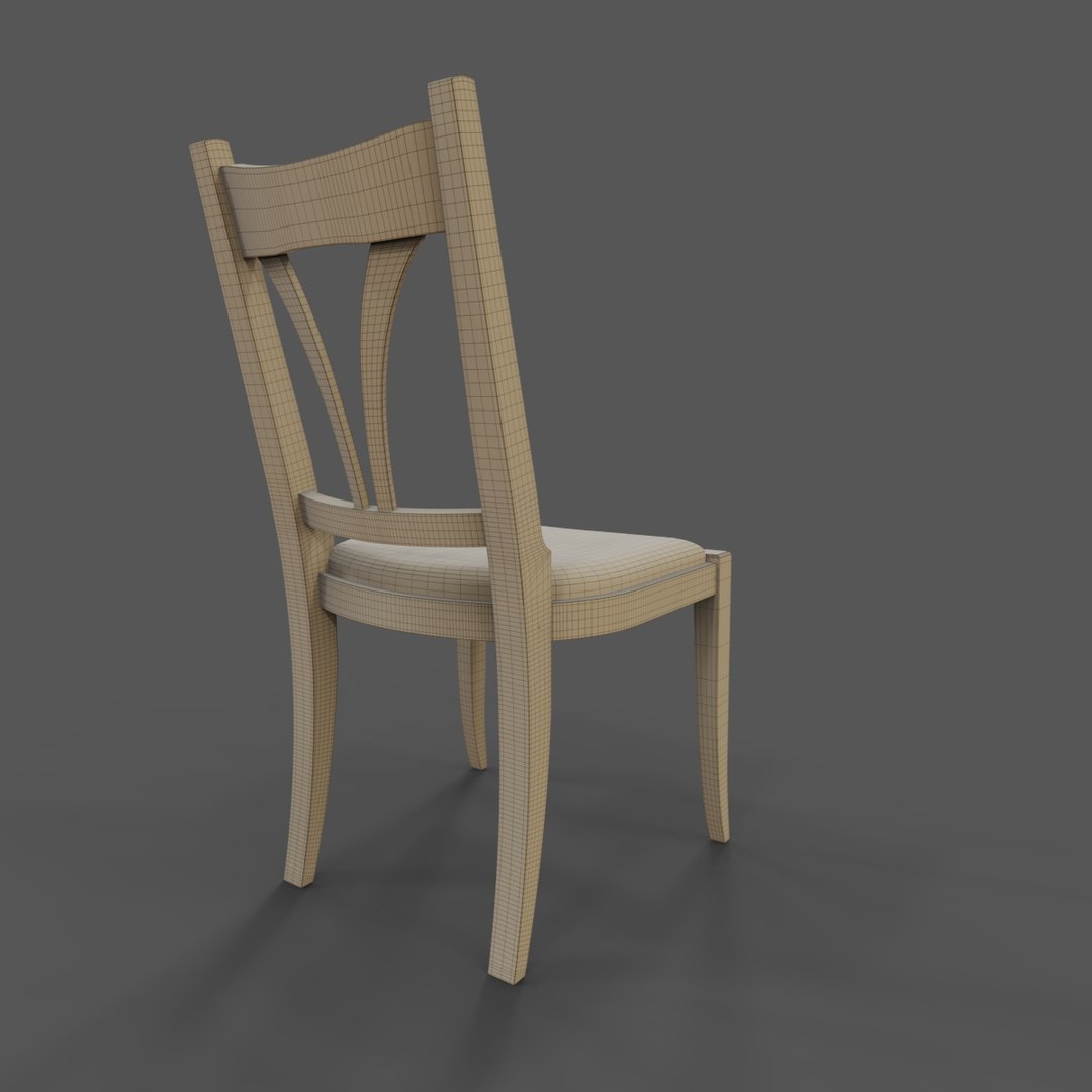 Chair Classic Style 3D Model - TurboSquid 1786834