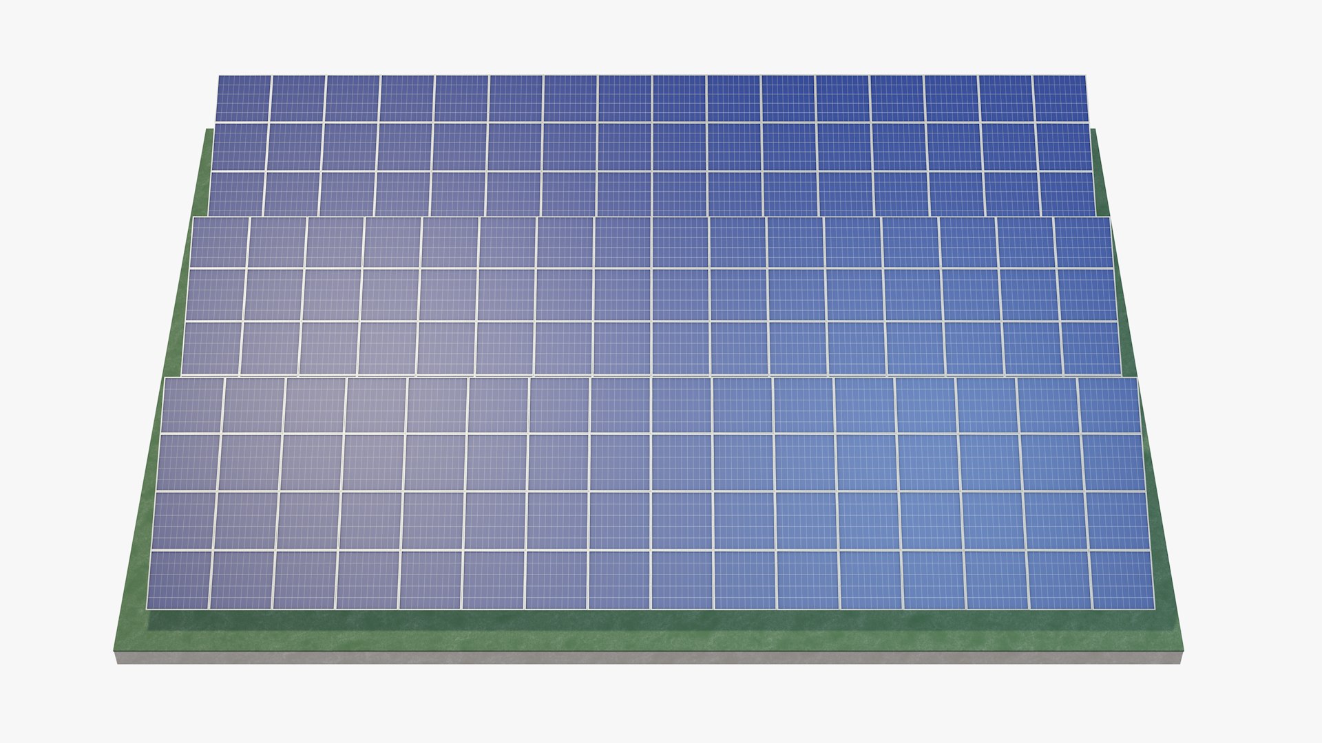 Solar Farm 3D Model - TurboSquid 1881663