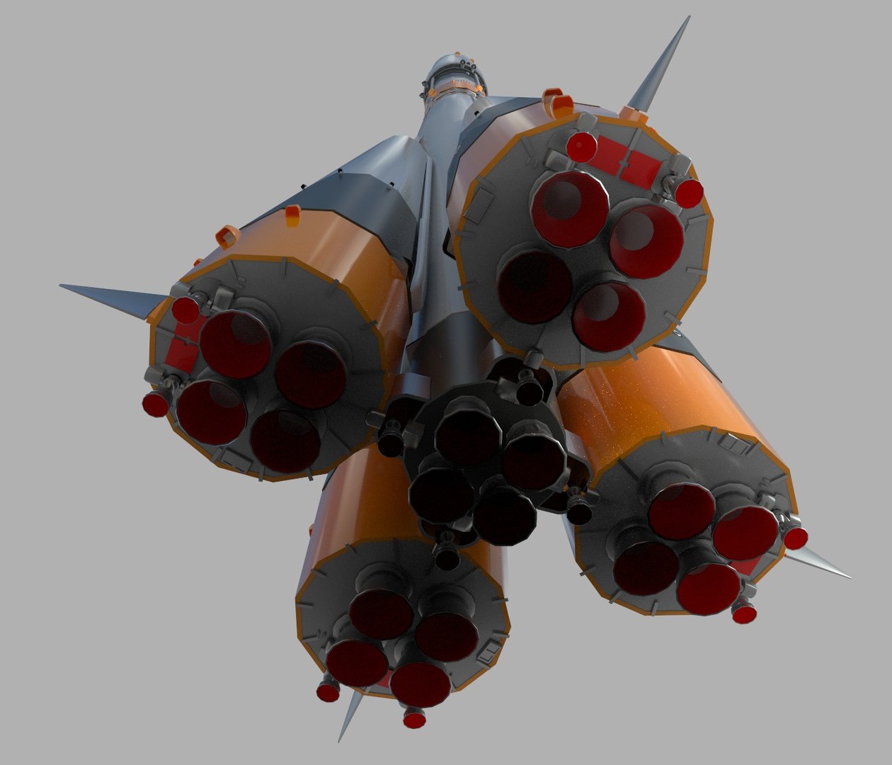 3D Pbr Rocket - TurboSquid 1440335