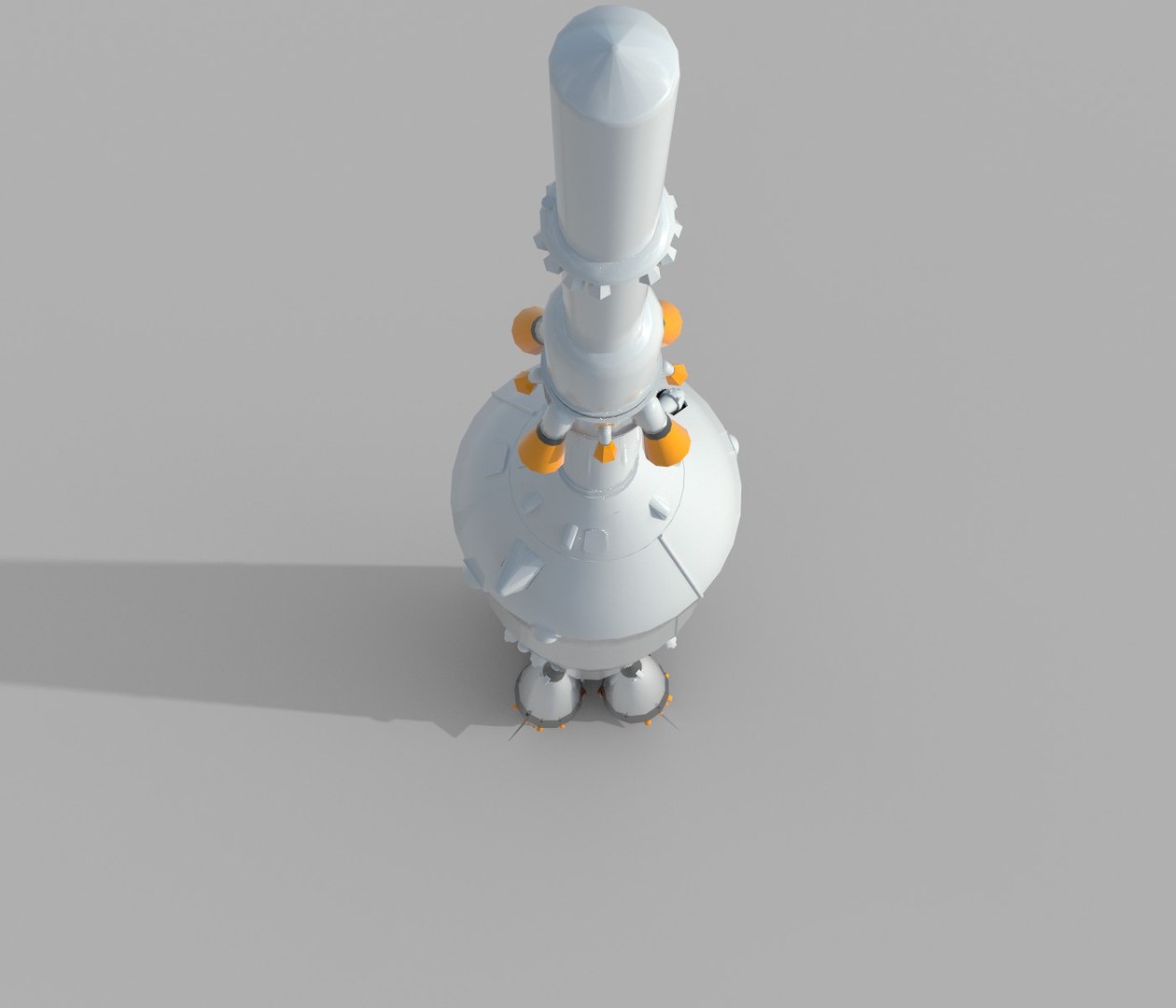 3D Pbr Rocket - TurboSquid 1440335
