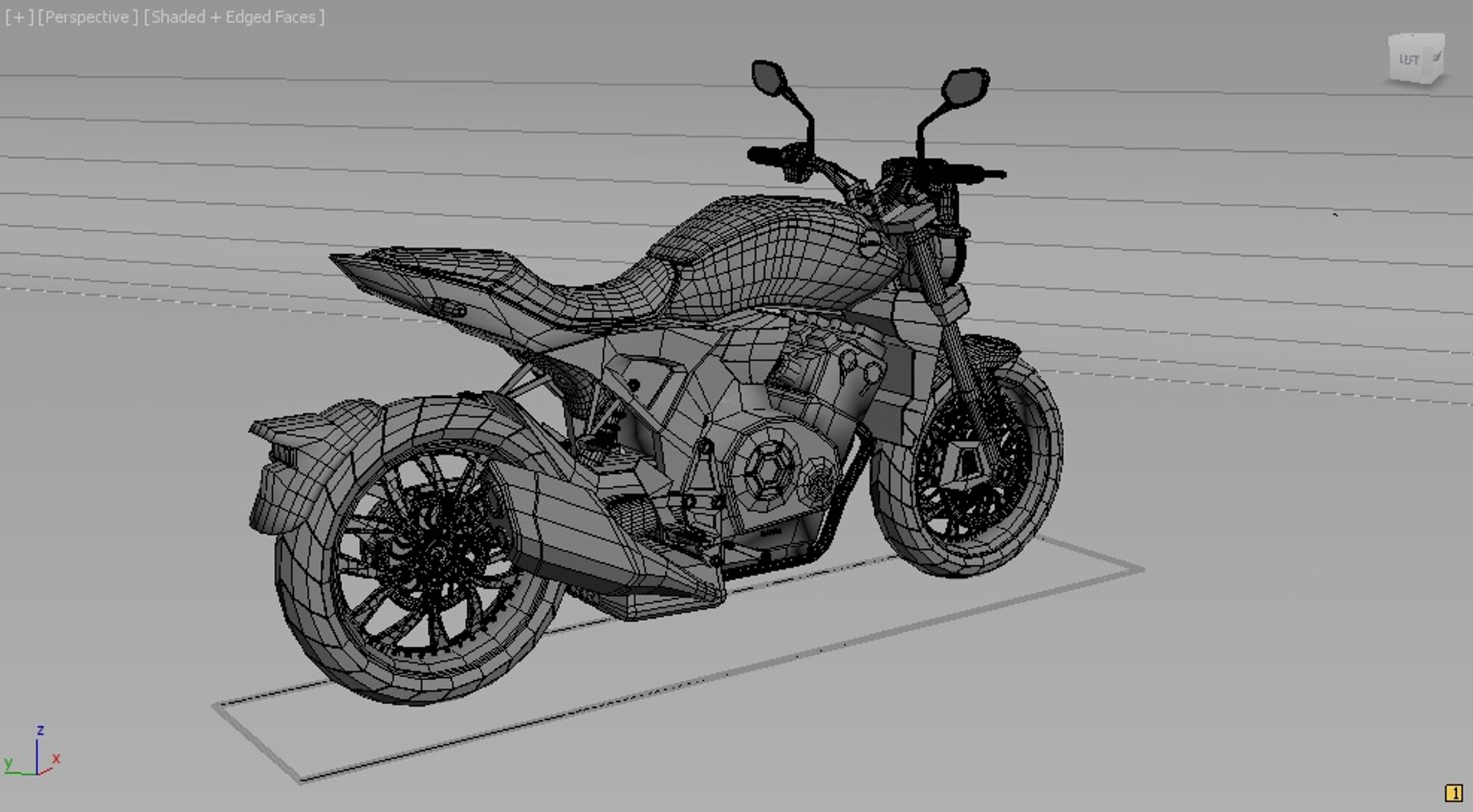 3D motorbike motor bike model - TurboSquid 1352029