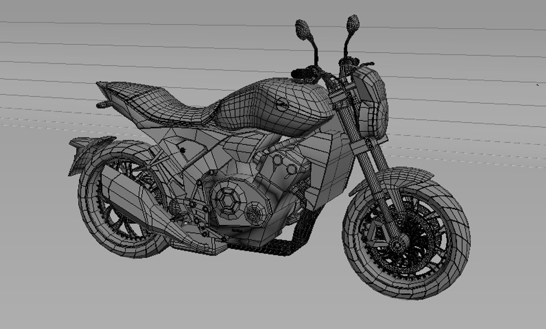 3D motorbike motor bike model - TurboSquid 1352029