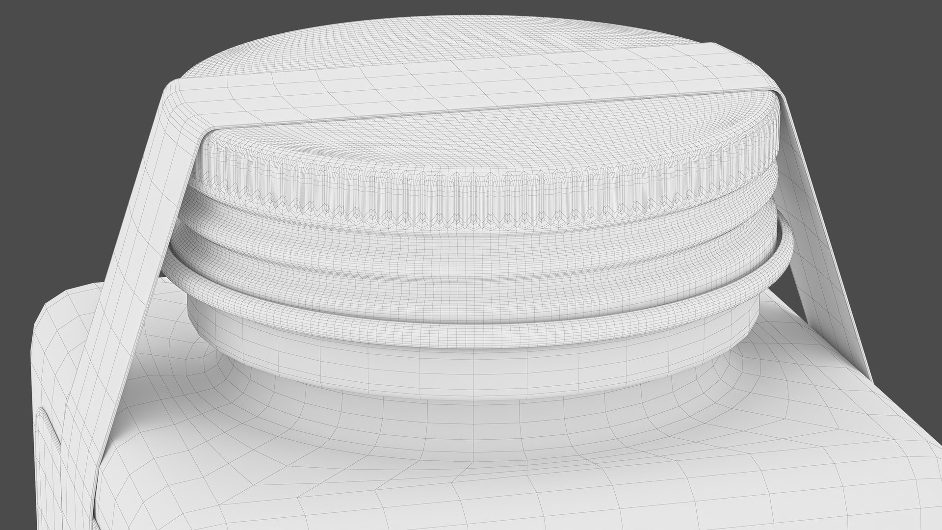 Spice Bottle Square 50ml 3D Model - TurboSquid 2252565