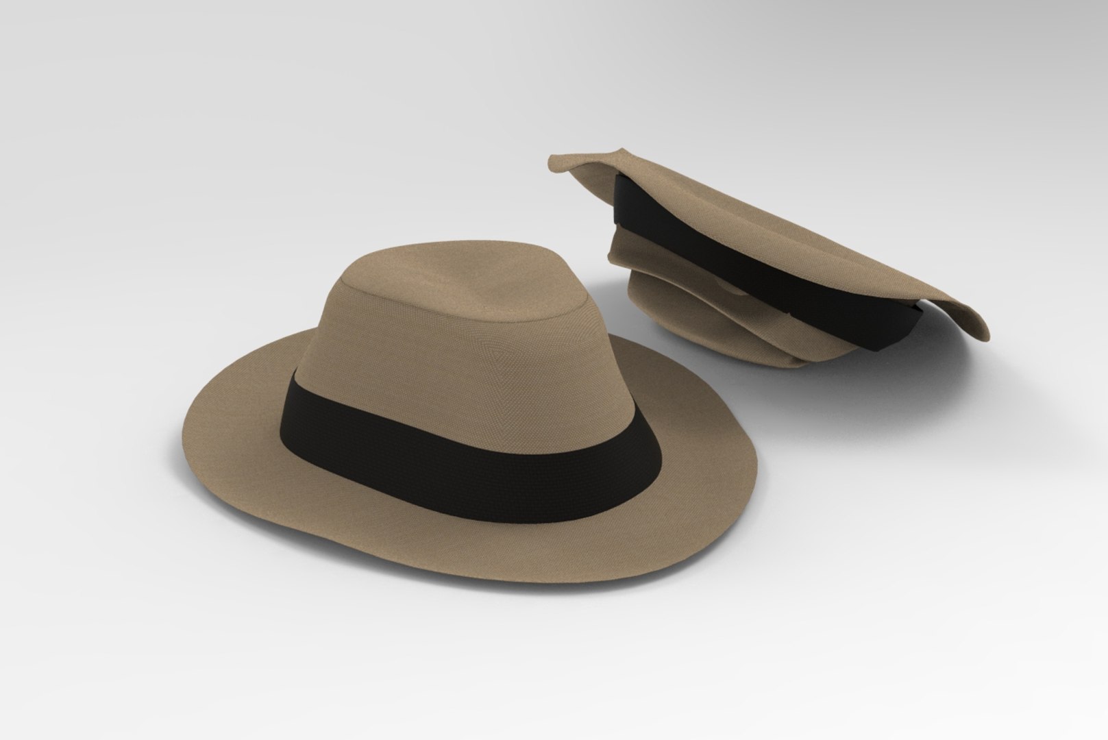 3D Model Realistic Hat - TurboSquid 1636345