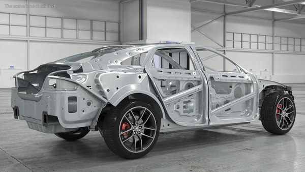 modelo 3d Chasis de coche con bastidor aparejado - TurboSquid 2207198