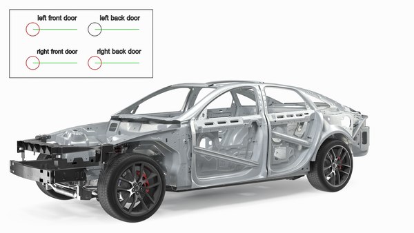 modelo 3d Chasis de coche con bastidor aparejado - TurboSquid 2207198
