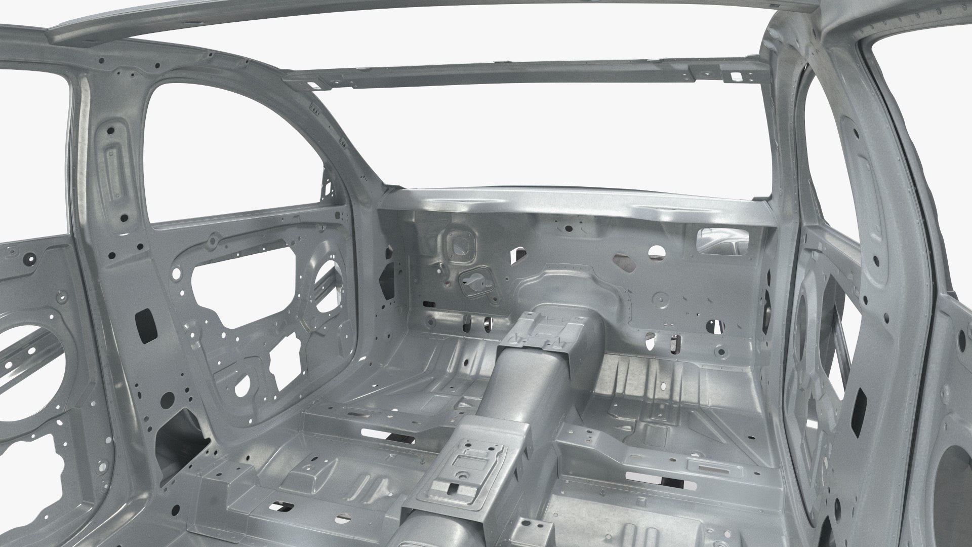 3D Car Chassis With Frame Rigged Model - TurboSquid 2207198